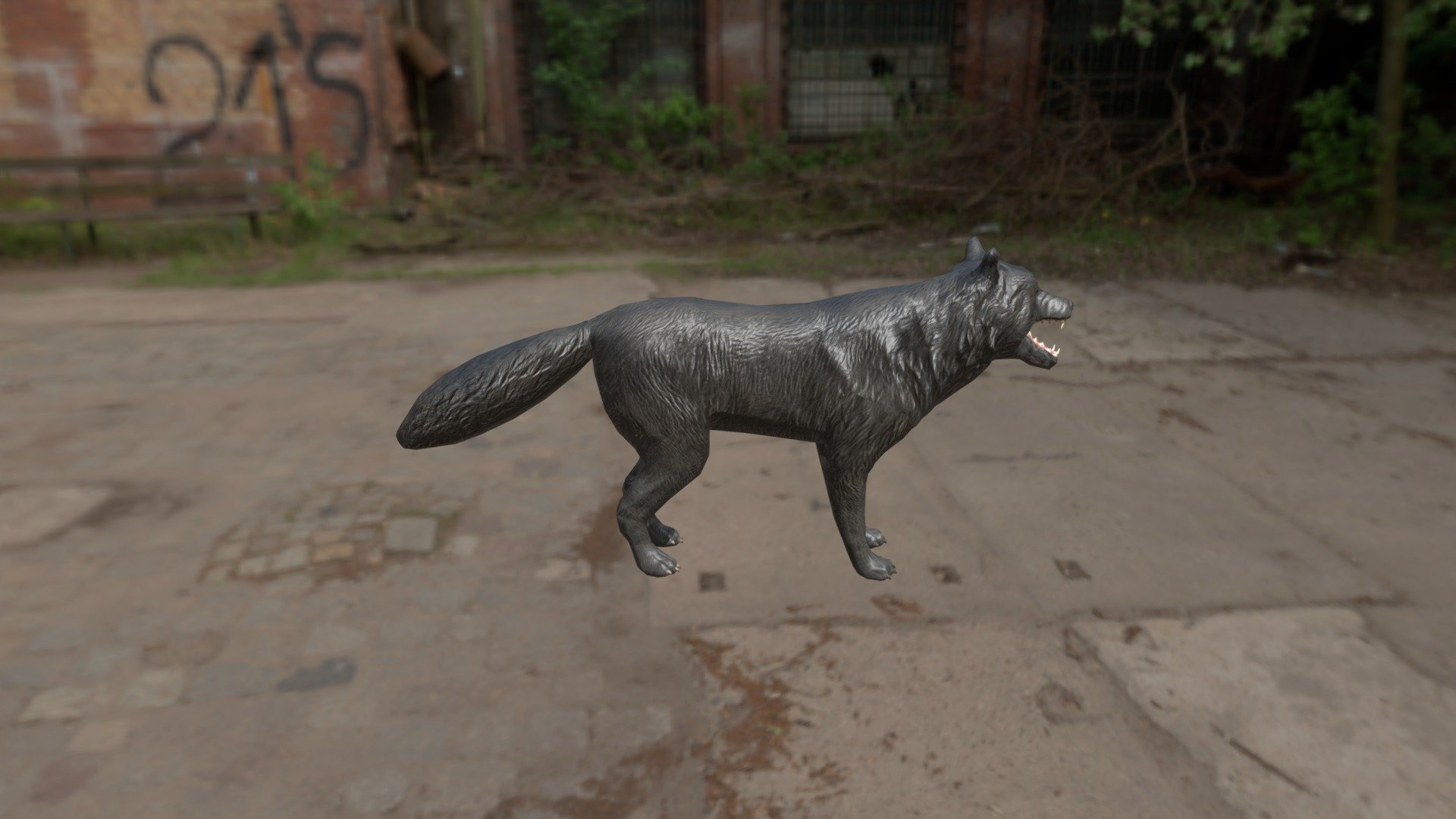 Wolf - 3D model by wetpwnage [1afec5a] - Sketchfab