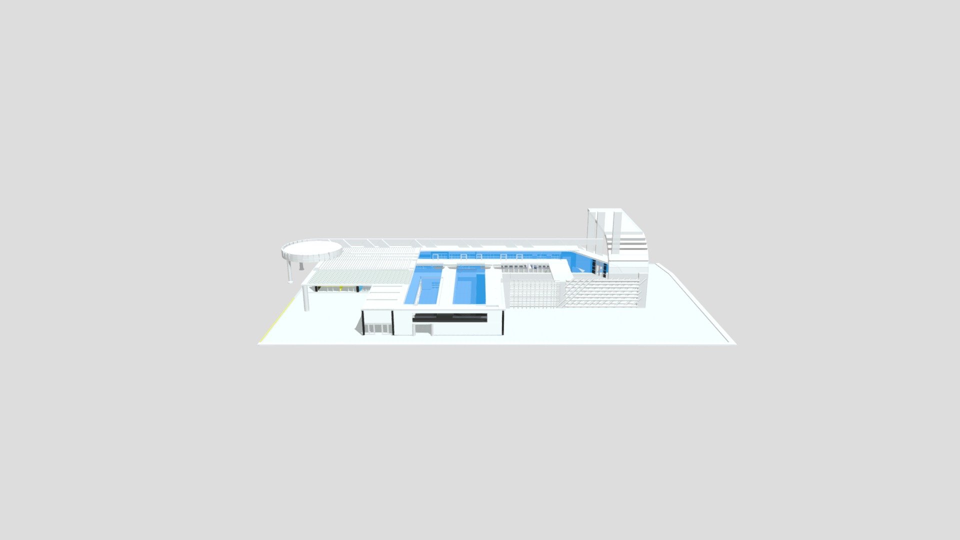 Low Poly Mall - 3D model by Cyanex1702 [1aff7aa] - Sketchfab