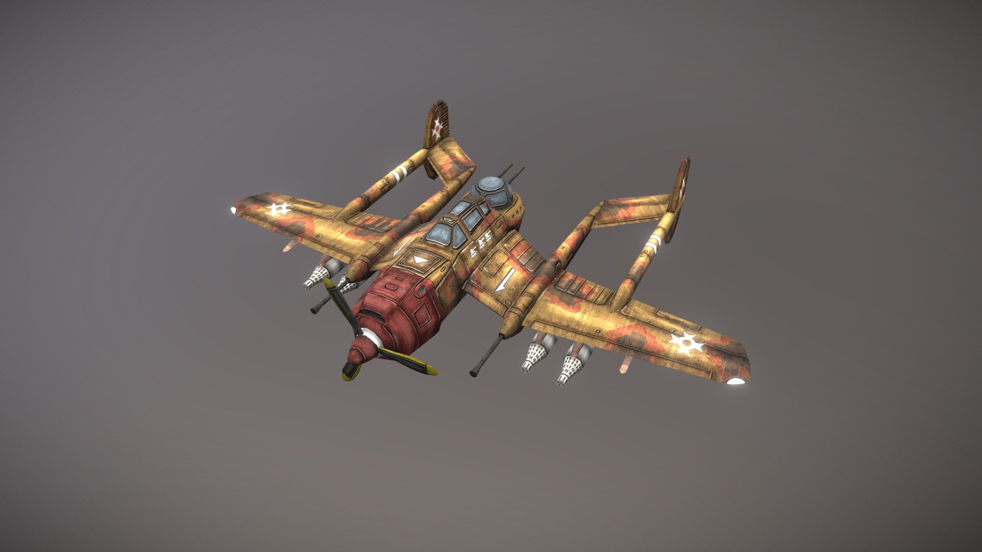Fantasy Attack Plane - Download Free 3D model by spacelynxcanfly ...