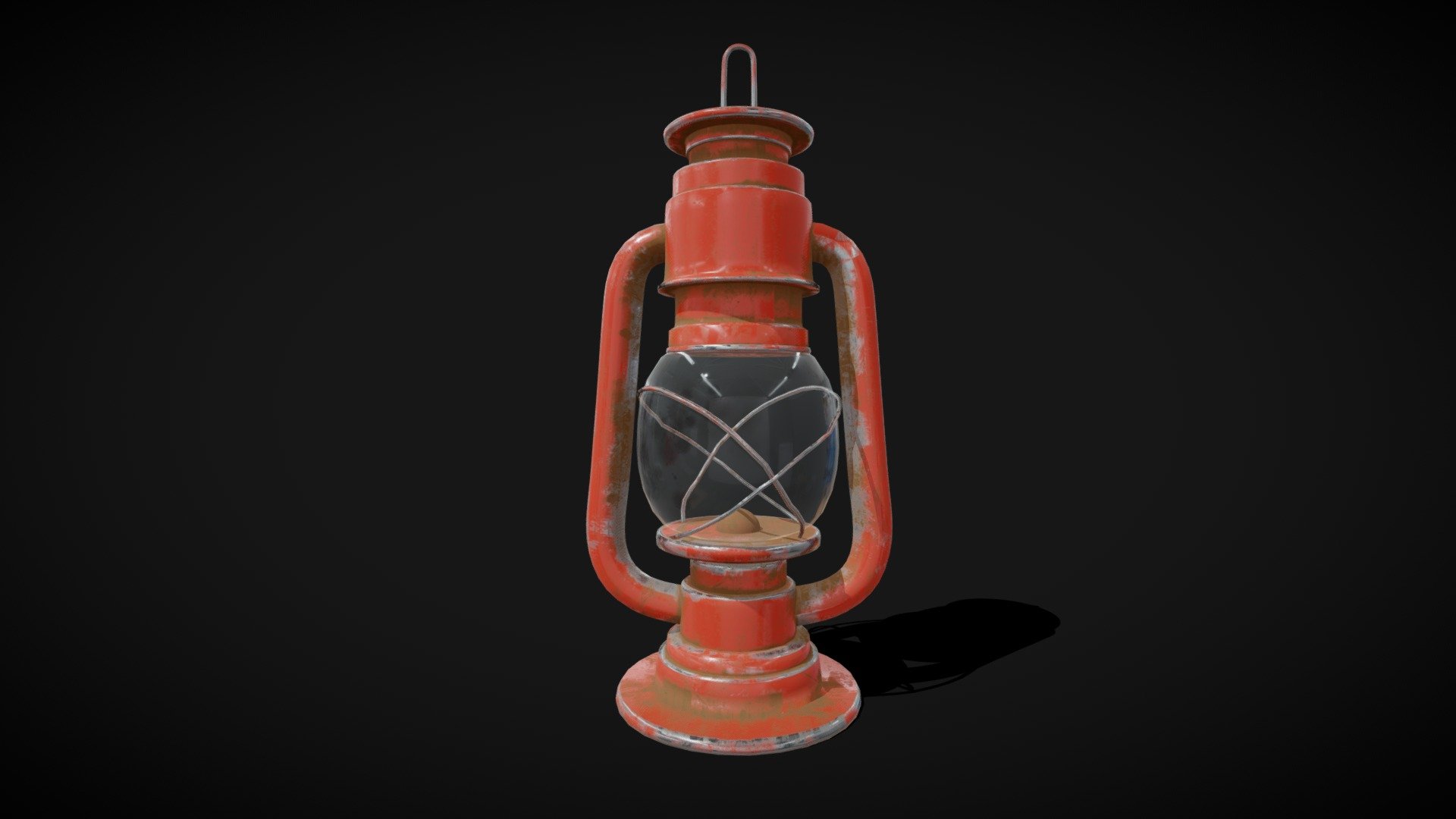 Vintage Lamp (Old) - Download Free 3D model by Unknown Space ...