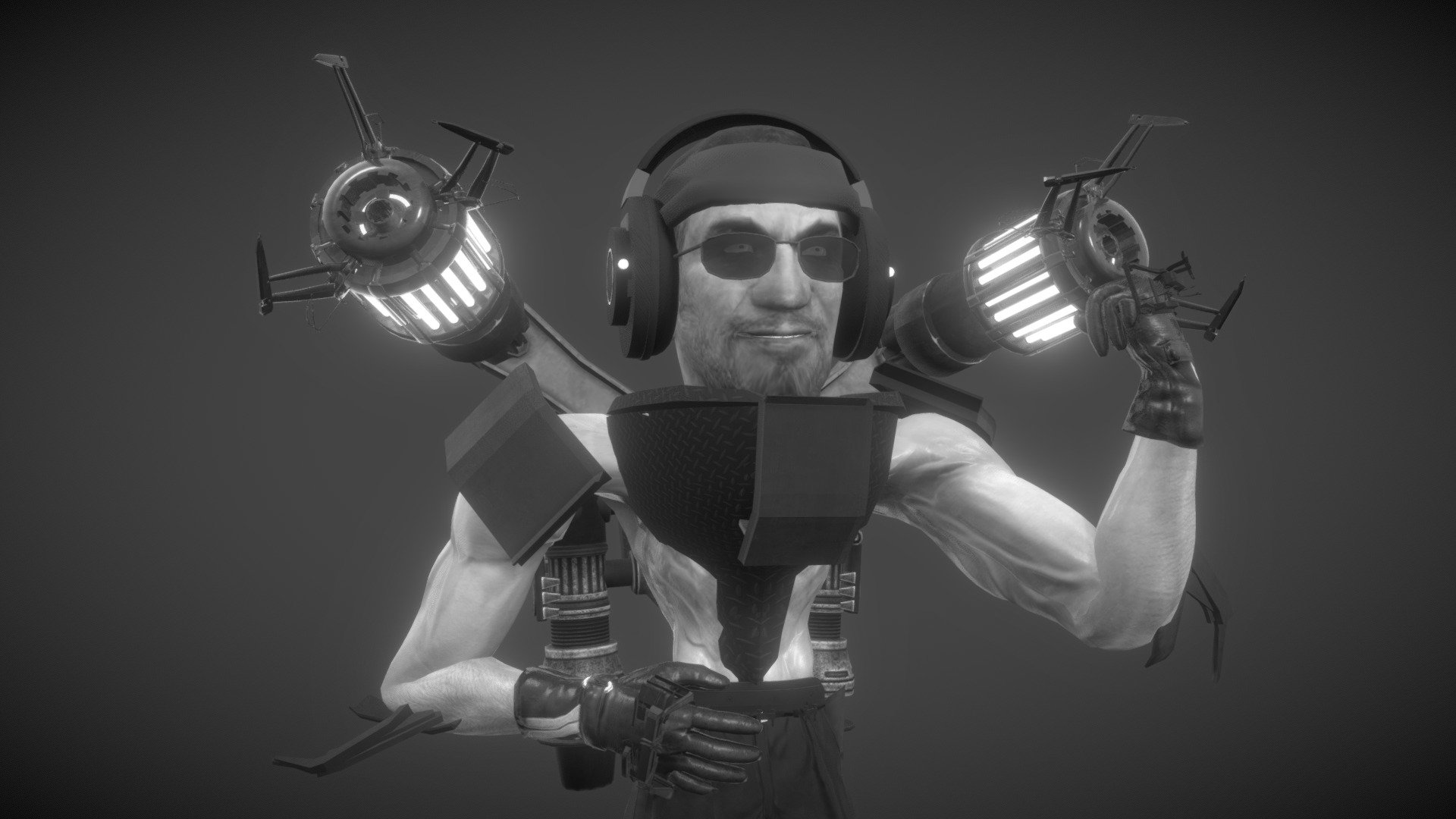 Buff Mutant - Download Free 3D model by wingling (@Wing12_) [1b02853 ...