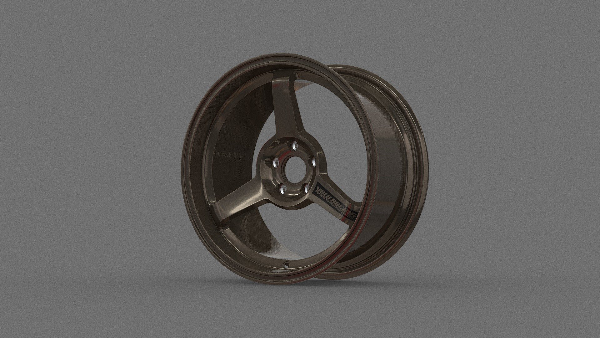 VOLK TE37SL 3spoke - Download Free 3D model by jonver87 [1b03d5a] - Sketchfab