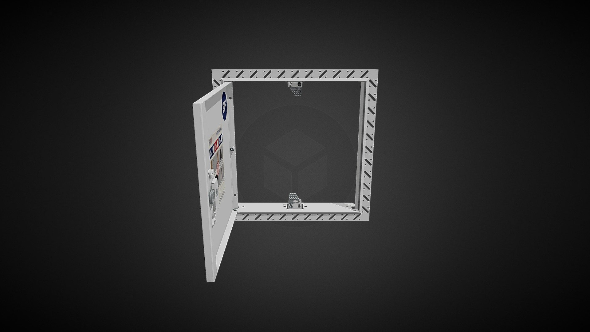 02 - Access Panel - FF-120-MD-BF-BL - 3D model by Exitile [1b04029 ...