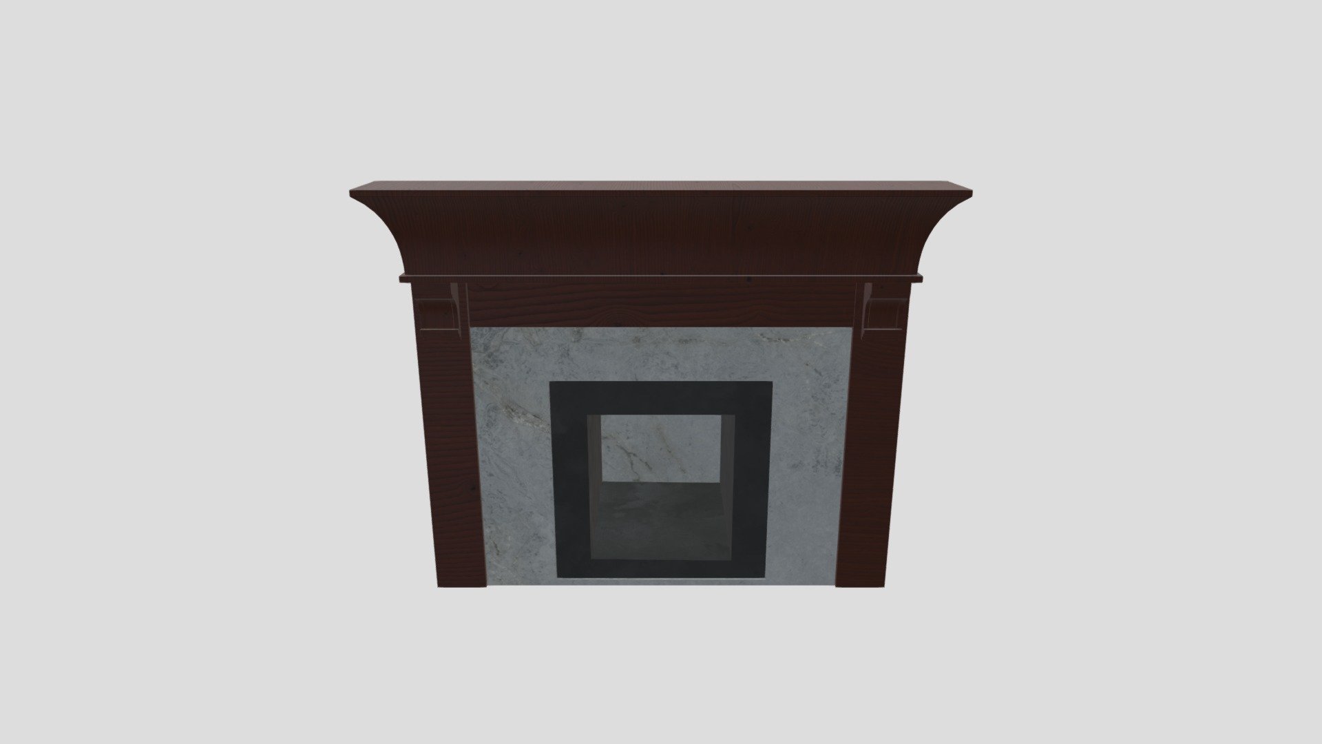 fireplace_with_textures - 3D model by pogueja [1b05869] - Sketchfab