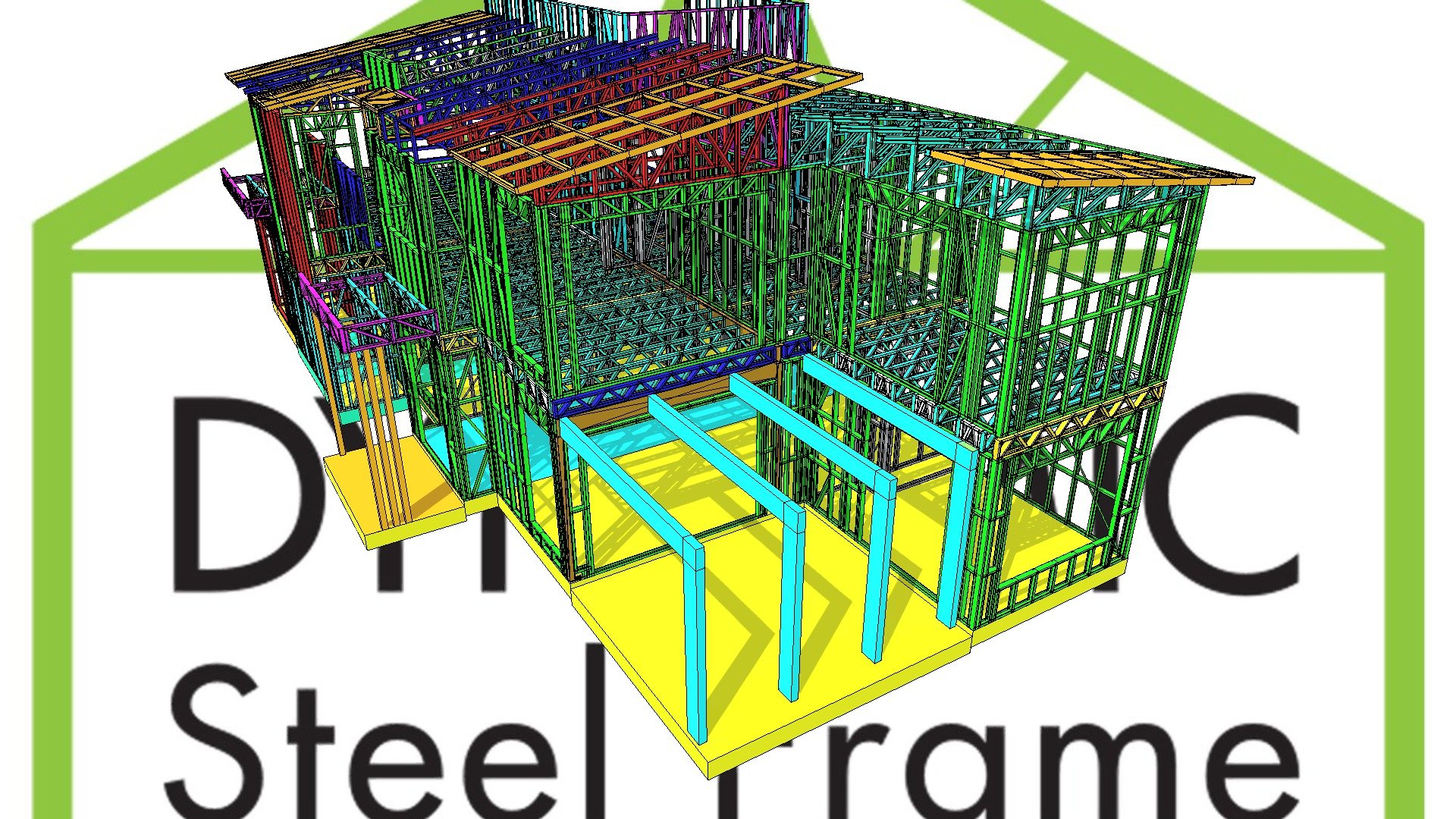 DSF2424-X1-FB-0 - 3D model by Dynamic Steel Frame (@DynamicSteelFrame ...