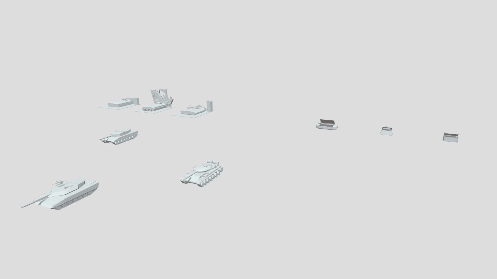 Shadows and forms variation - Download Free 3D model by 2Key [1b060b3 ...