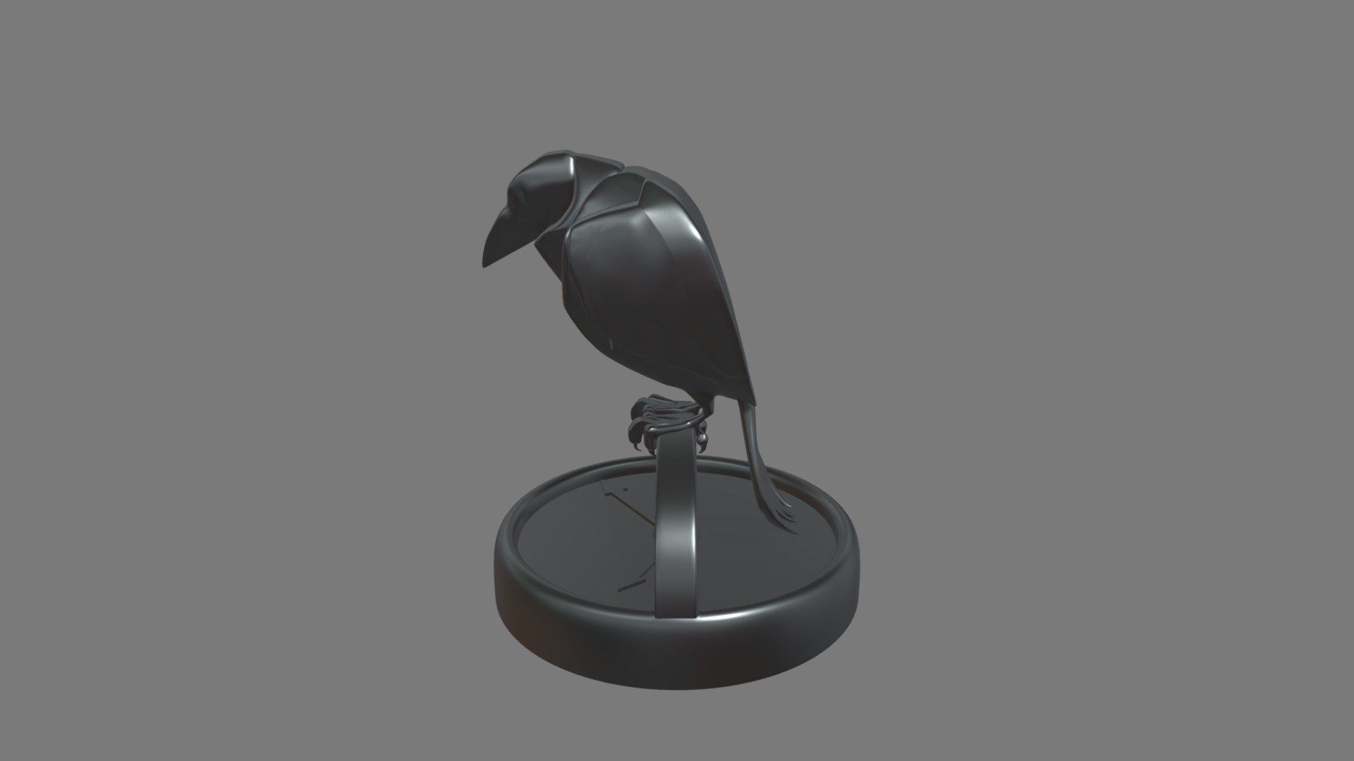 Crow - 3D model by kfels88 [1b07773] - Sketchfab