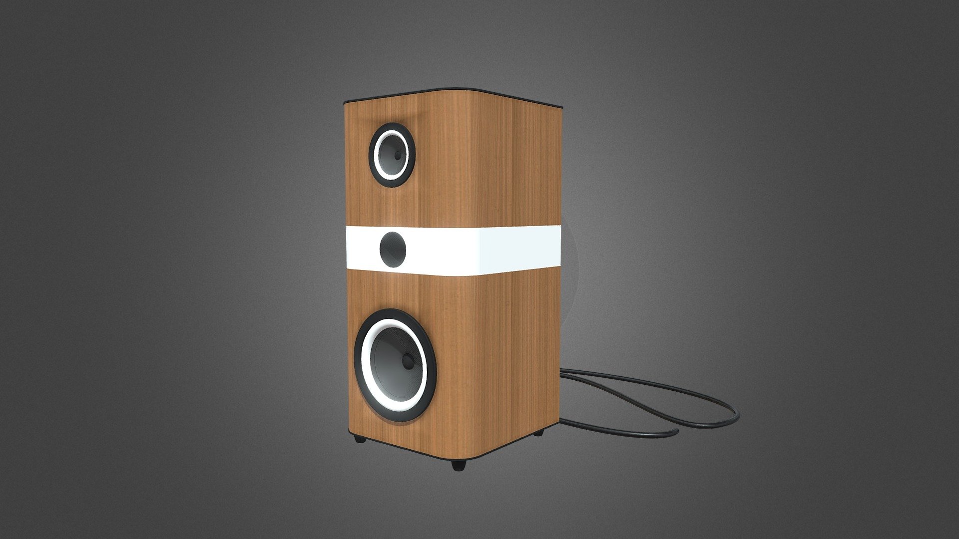 Speaker - 3D model by New Light (@darthmiles24) [1b077d6] - Sketchfab