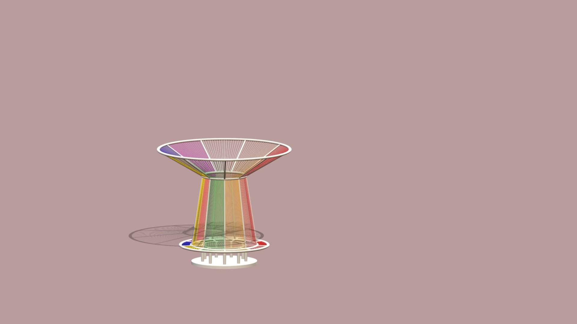 Rainbow shelter - 3D model by IntAR XR (@intarXR) [1b08fa4] - Sketchfab