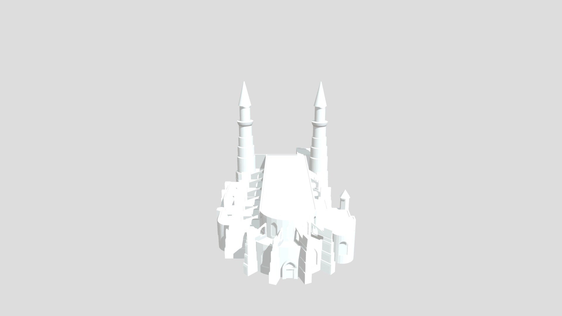 Agia Sophia Nicosia - 3D model by anc.christoforou [1b09439] - Sketchfab