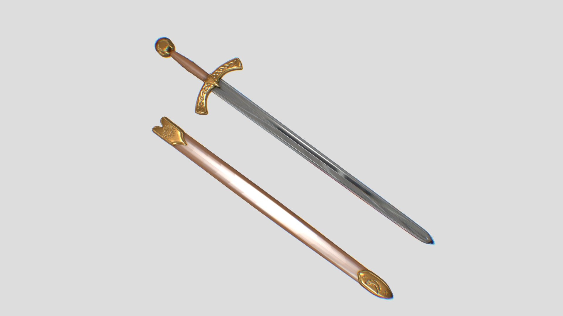 Sword - Download Free 3D model by SirZefir1 (@SirZefir11) [1b0a86e ...