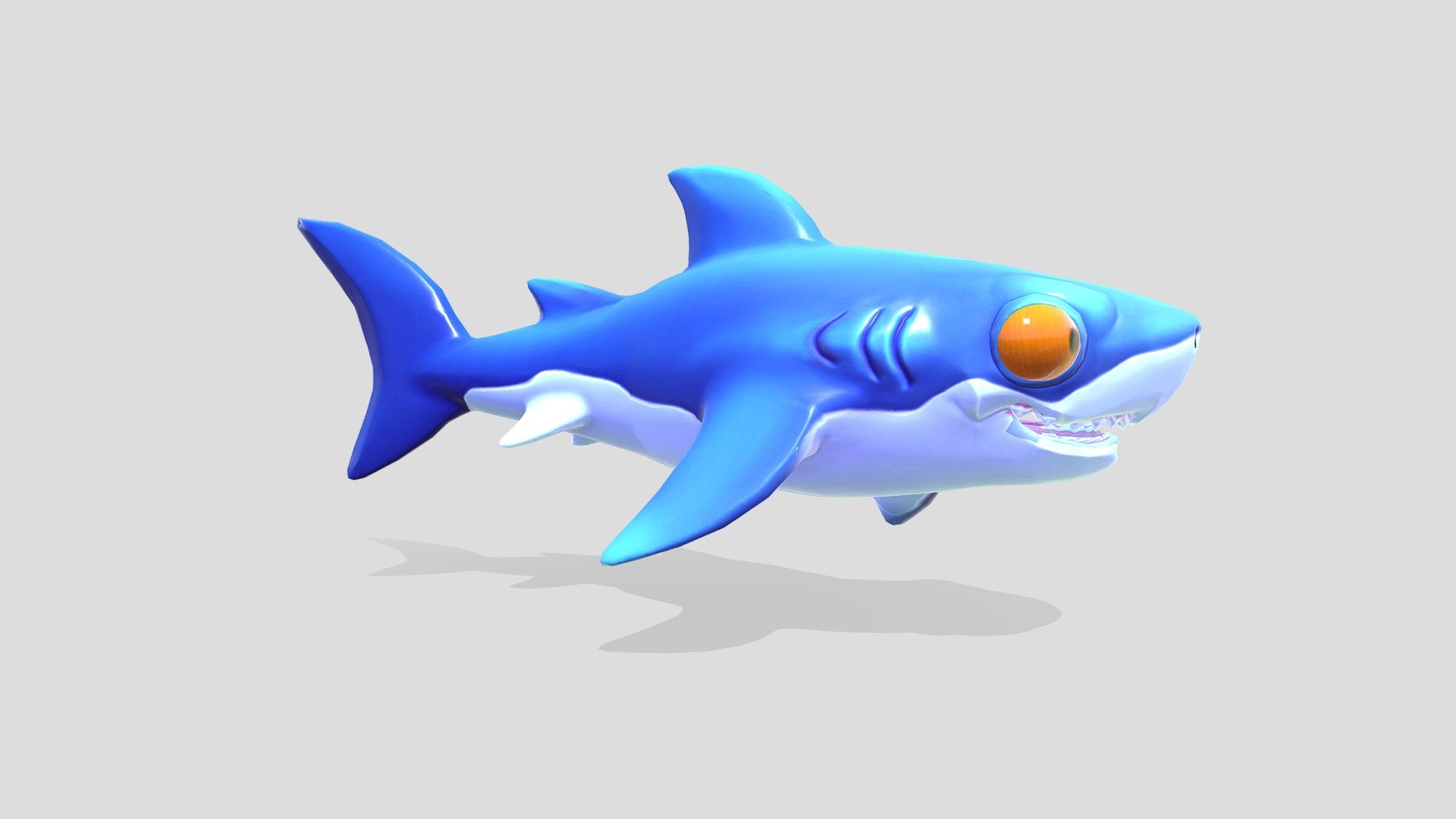 Shark - 3D model by jasonandrewart [1b0d11c] - Sketchfab
