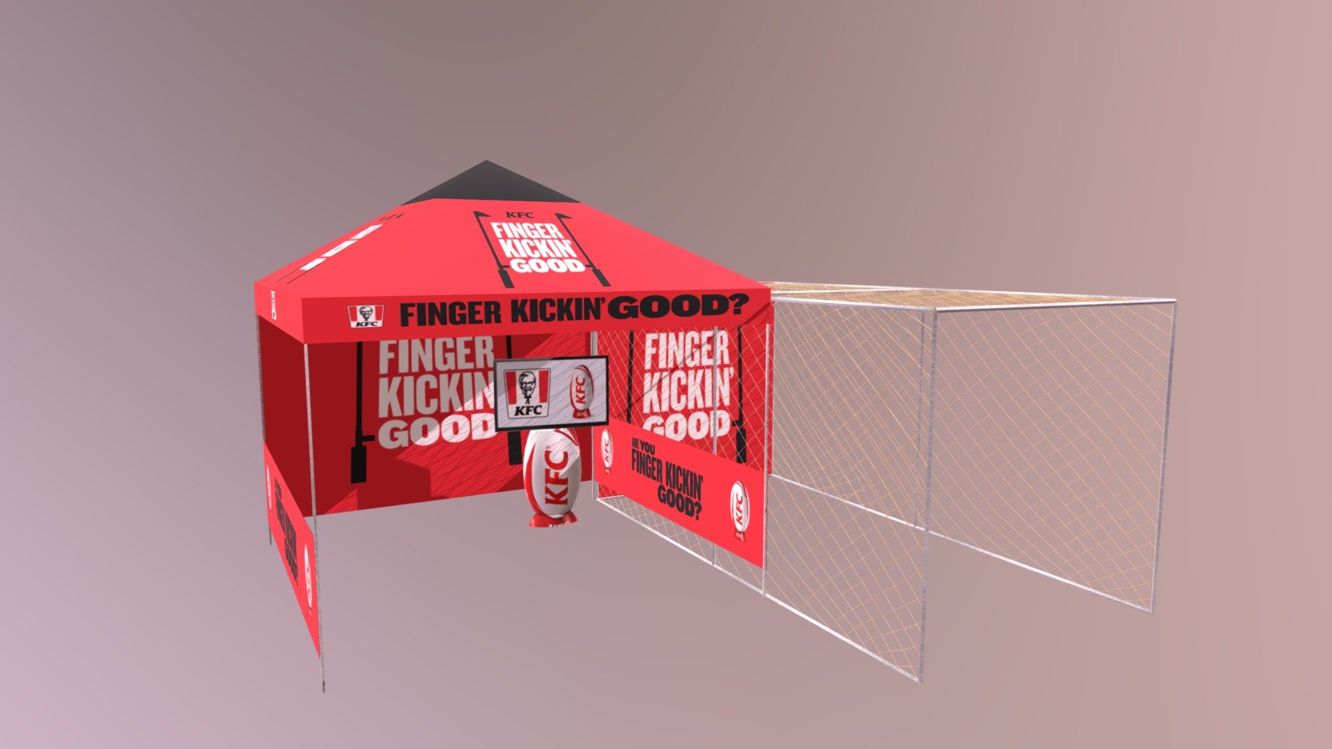 KFC - 3D model by s_v_bond [1b0eb83] - Sketchfab