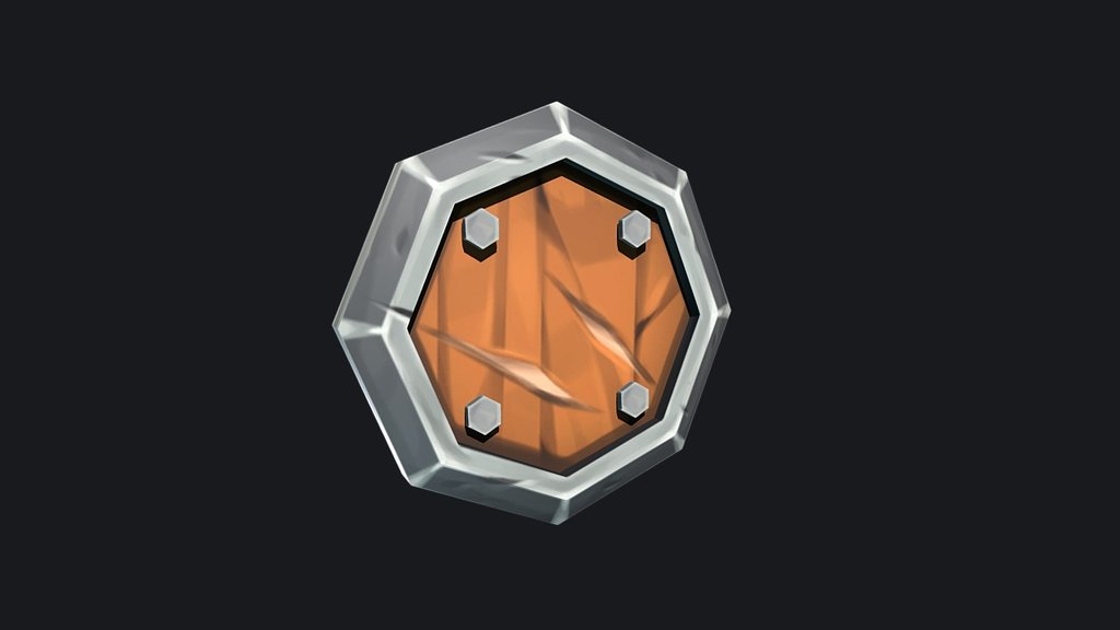 Simple Shield - 3D model by Jason Rumpff (@jrumpff) [1b1032b] - Sketchfab