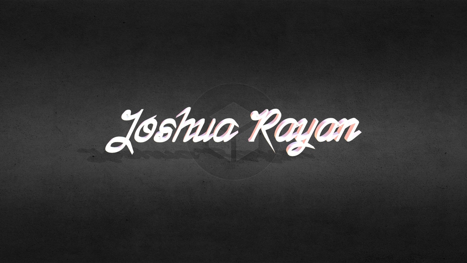 Signature - Joshua Rayan - Download Free 3D model by jrayan [1b13b04 ...