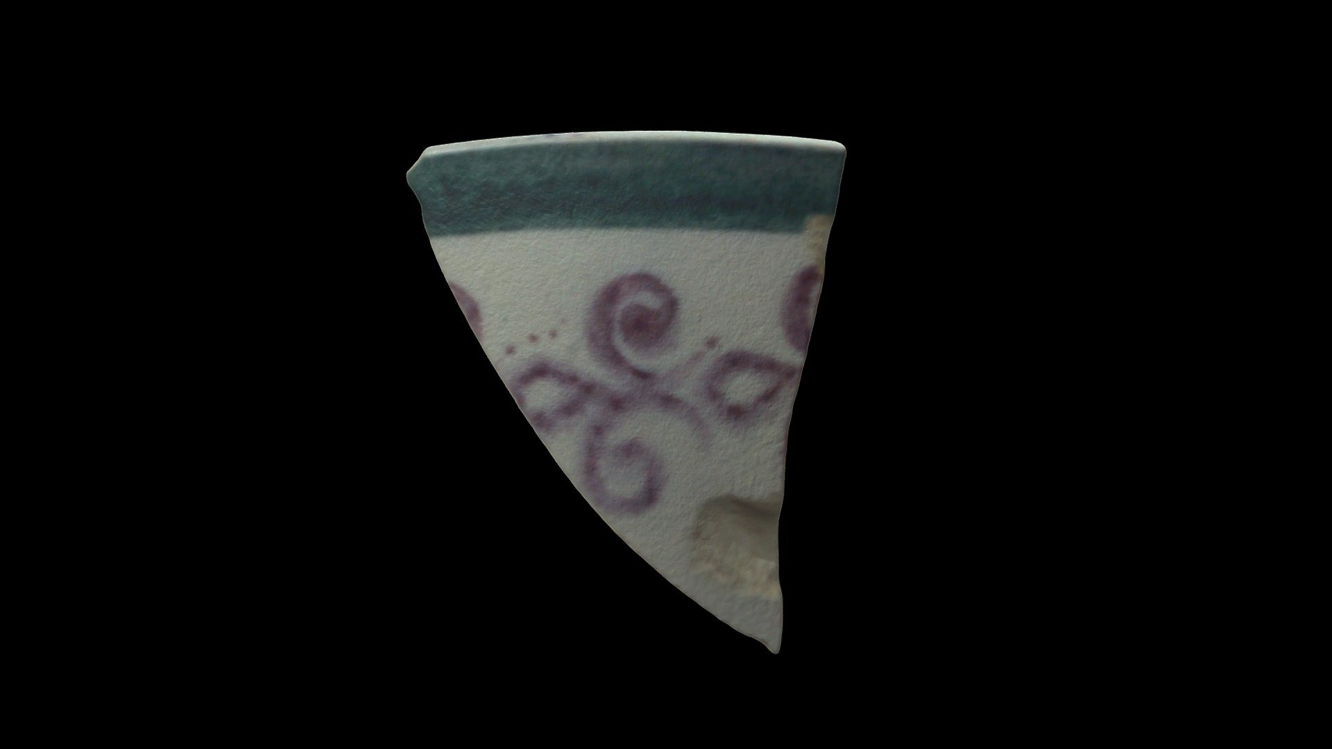 Cut Sponge Rim Sherd - 3D model by MDOTarchaeology [1b13e1d] - Sketchfab