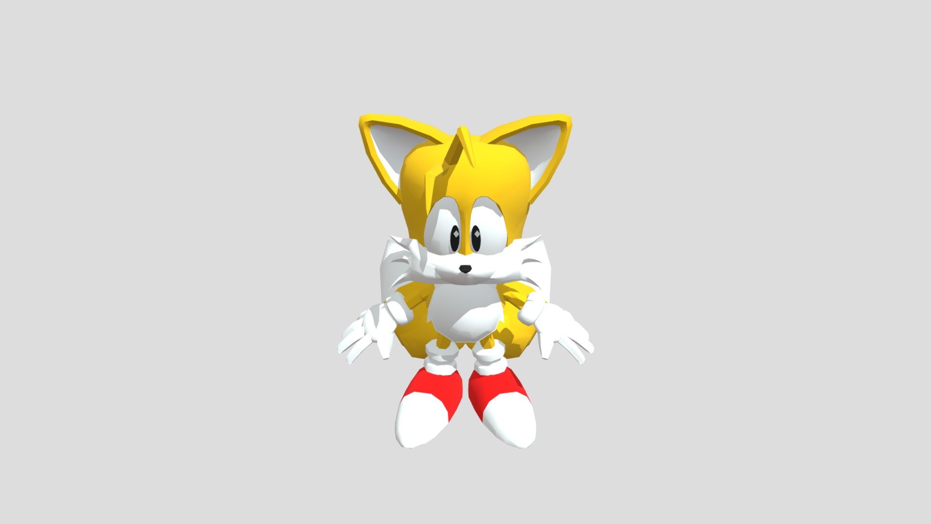 Sonic the hedgehog 2 tails - Download Free 3D model by MJ lock ...