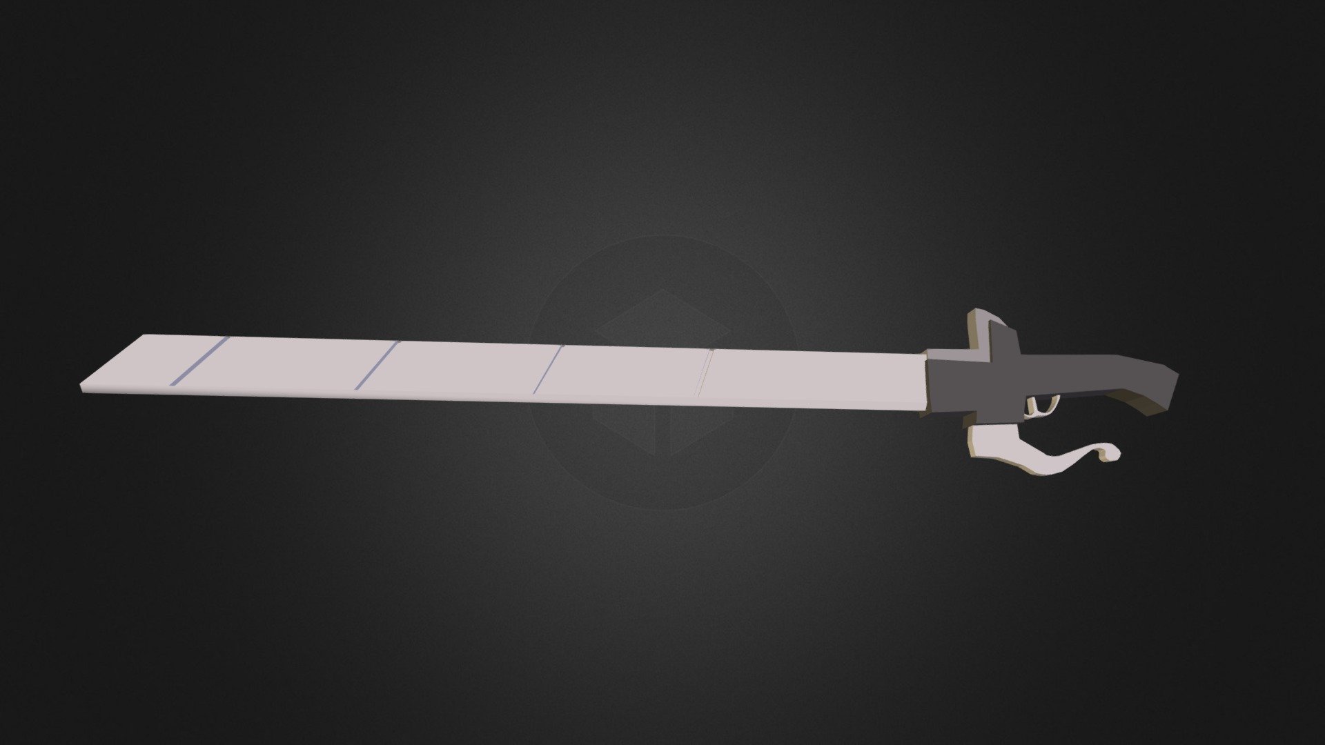 Sword - 3D model by miravete92 [1b1494a] - Sketchfab