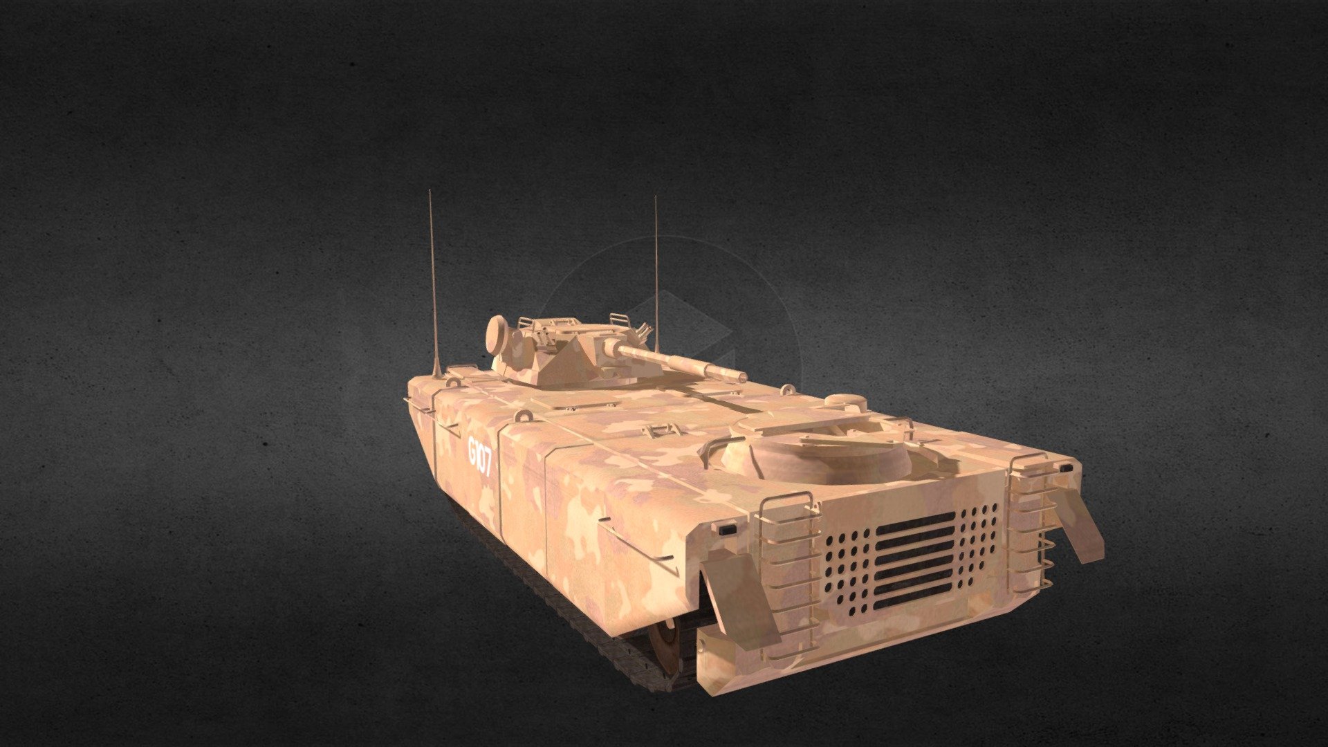 G107 - 3D model by Herdyn (@Tomrs) [1b1574f] - Sketchfab