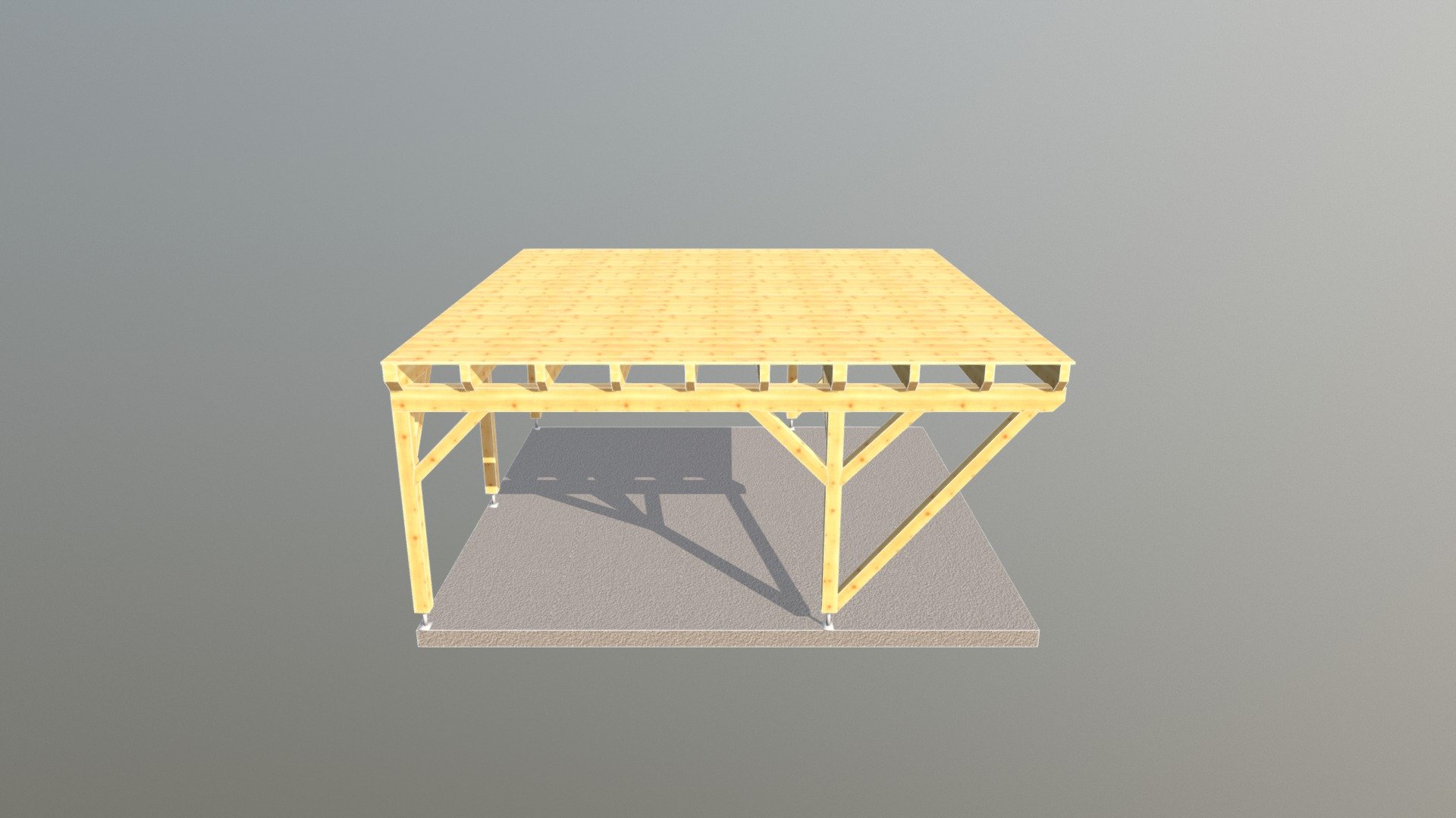 6x6 meter - 3D model by JGBE.pl [1b18587] - Sketchfab