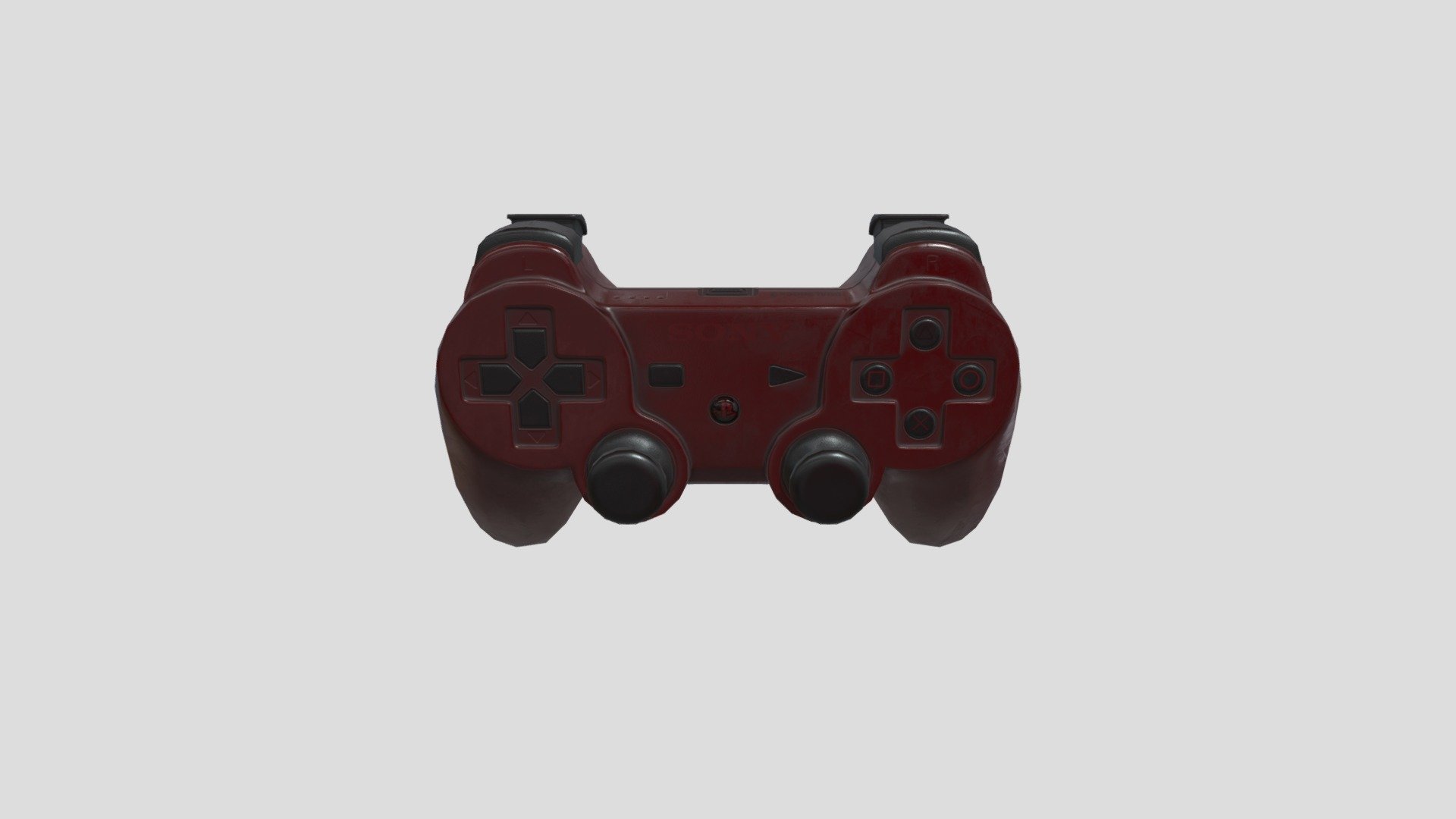 Gamepad-sony-dualshock-3 - 3D model by playsationfan [1b1908b] - Sketchfab
