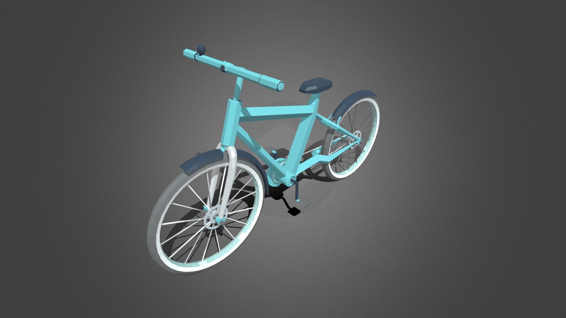 Low poly bicycle - Download Free 3D model by Kawsar (@Khsuzan) [1b191a4 ...