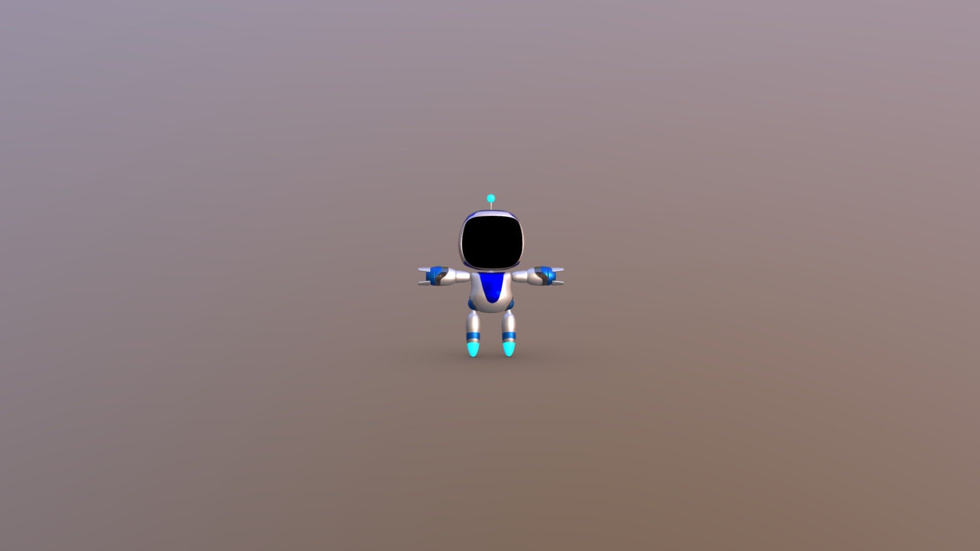 astro-bot-rigged-3d-model-without-cape-low-poly - Download Free 3D ...