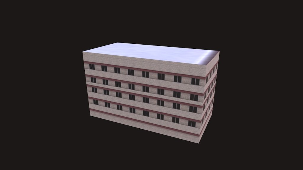 Single Building - 3D model by virajbhavsar [1b1a316] - Sketchfab