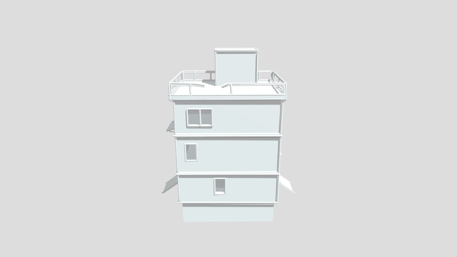 pubg noen house - Download Free 3D model by sumom [1b1ae07] - Sketchfab
