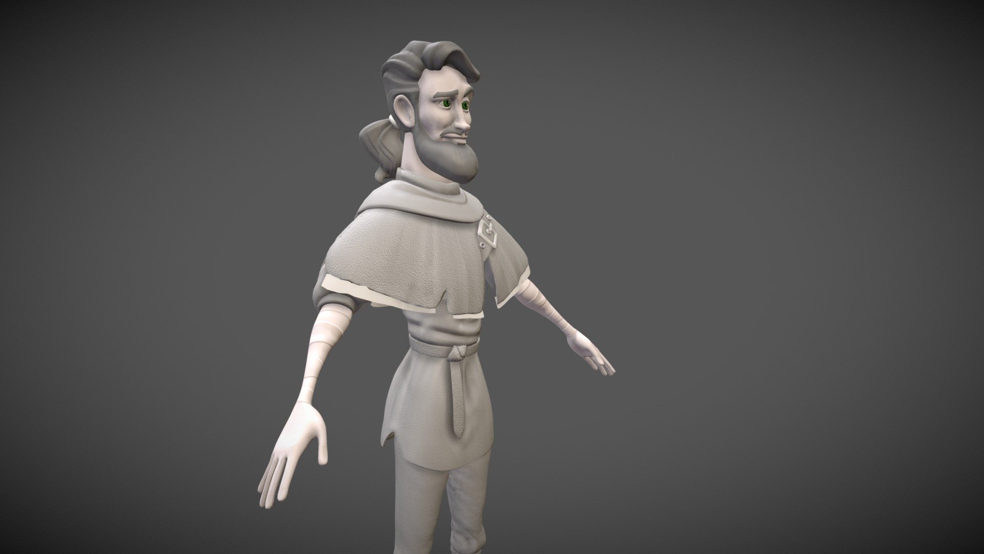 King Arthur (A-pose) - 3D model by binklz [1b1b815] - Sketchfab