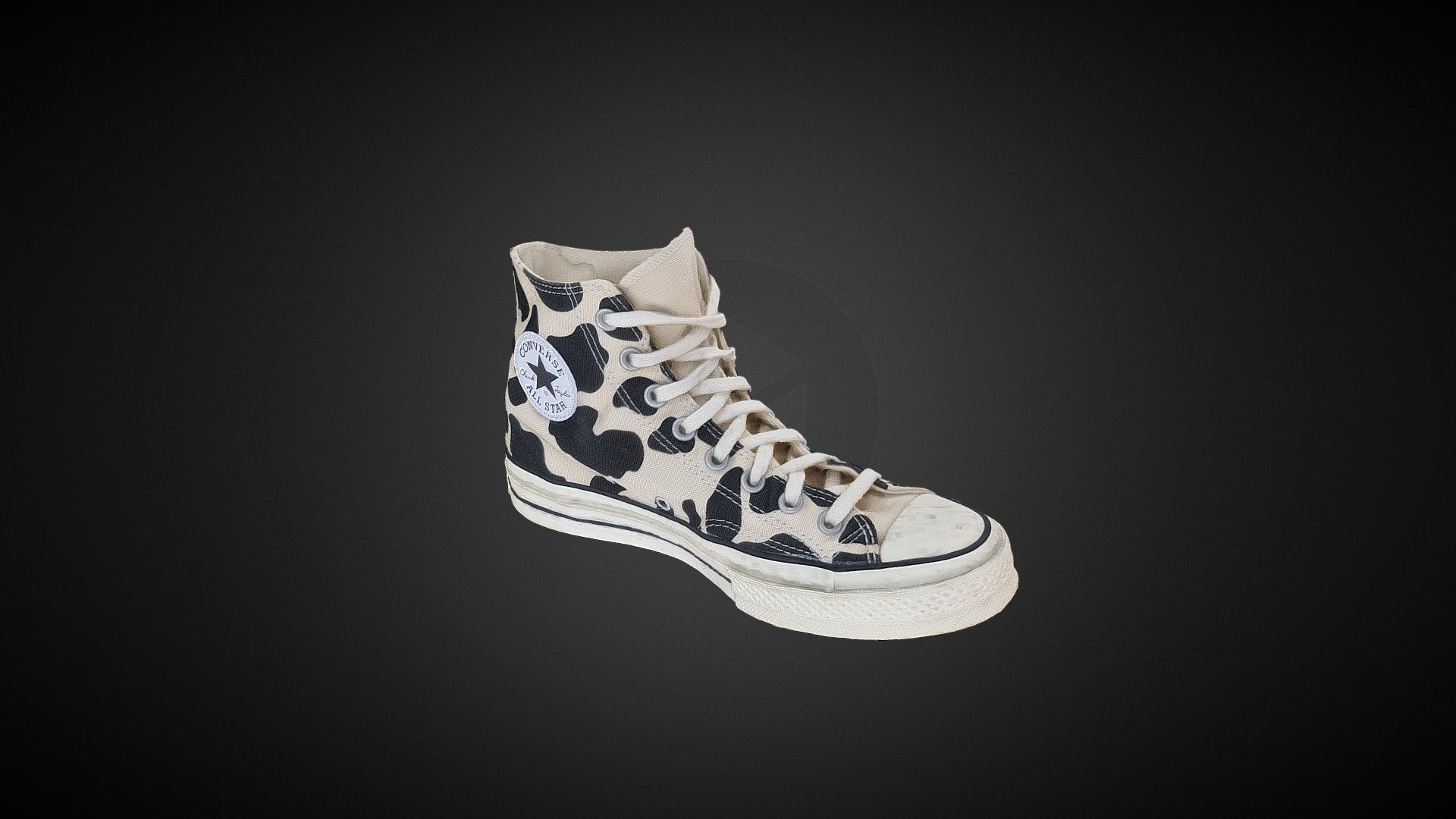 Cow Converse 100k Triangles (100% Texture 4k) - Download Free 3D model ...