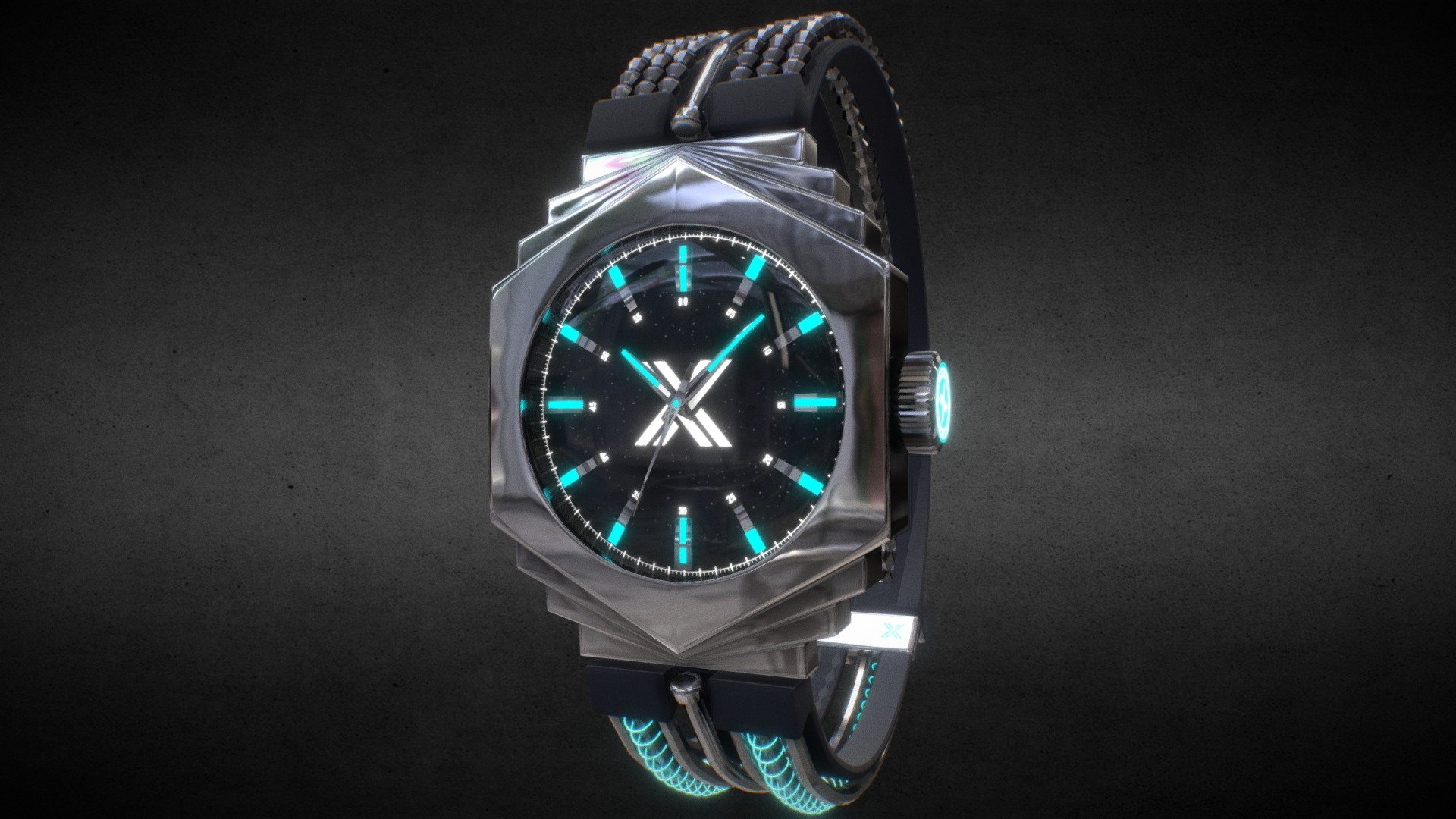 iMMUTABLE X Coin Watch - Buy Royalty Free 3D model by ar-watches ...
