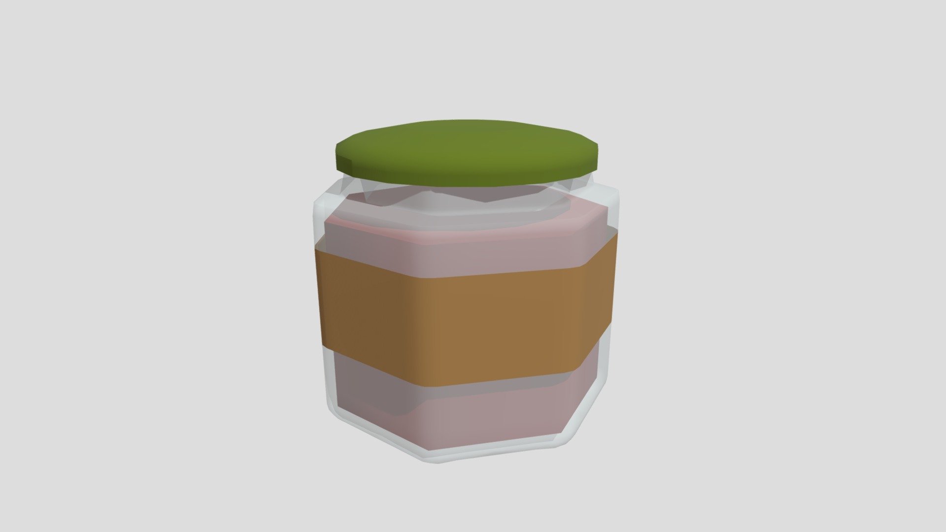 Jar of jam from Poly by Google - Download Free 3D model by IronEqual ...