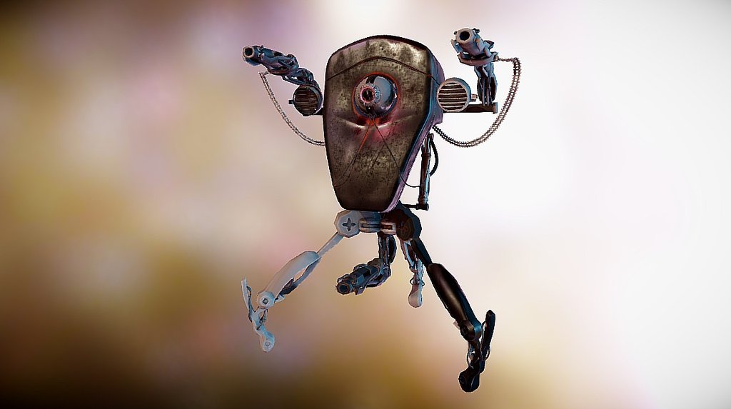 Old junk robot v 0.1 - Download Free 3D model by haykel shaba ...