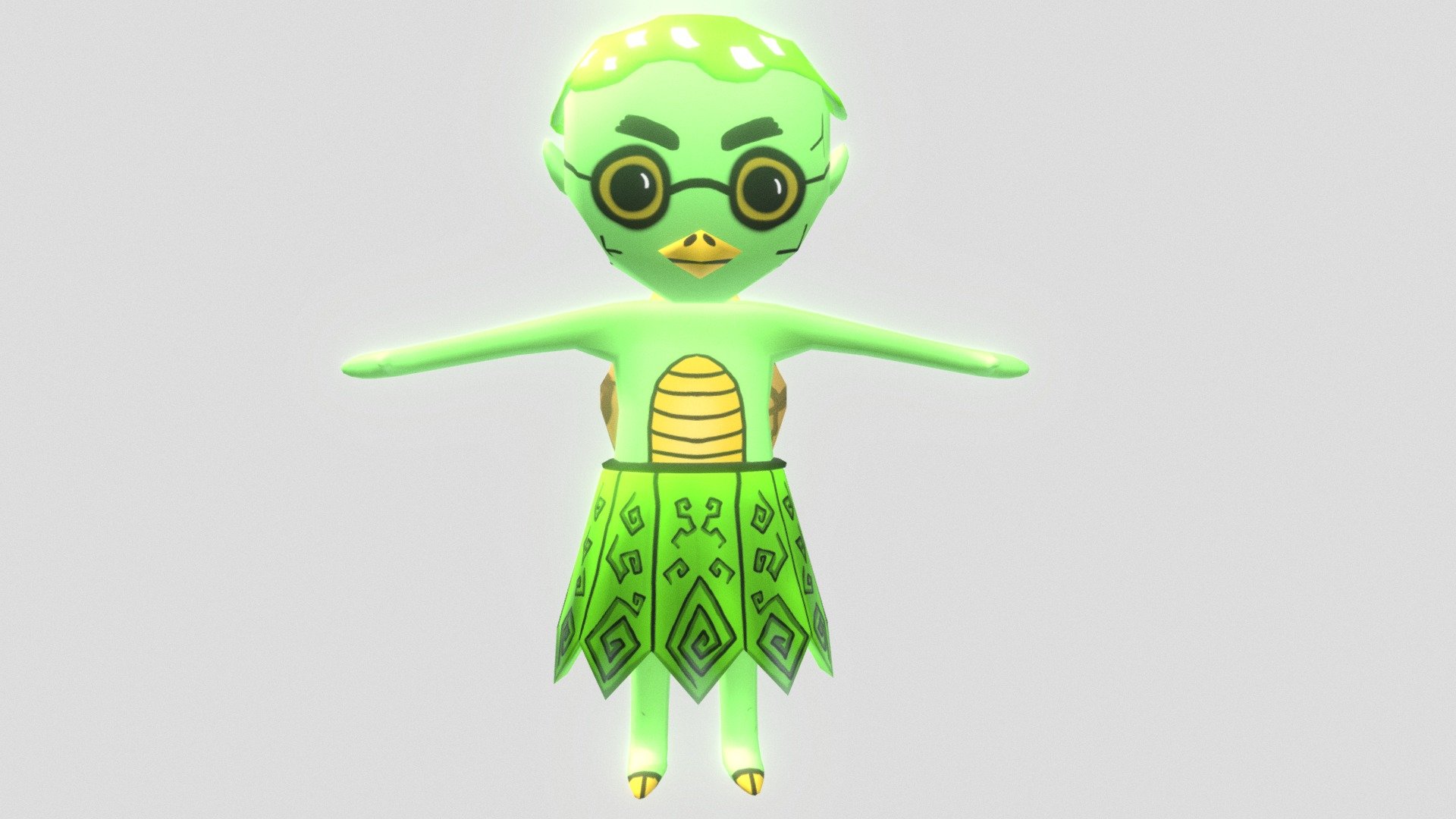 Kappa - 3D model by Bilgun (@bilgun13) [1b22d85] - Sketchfab