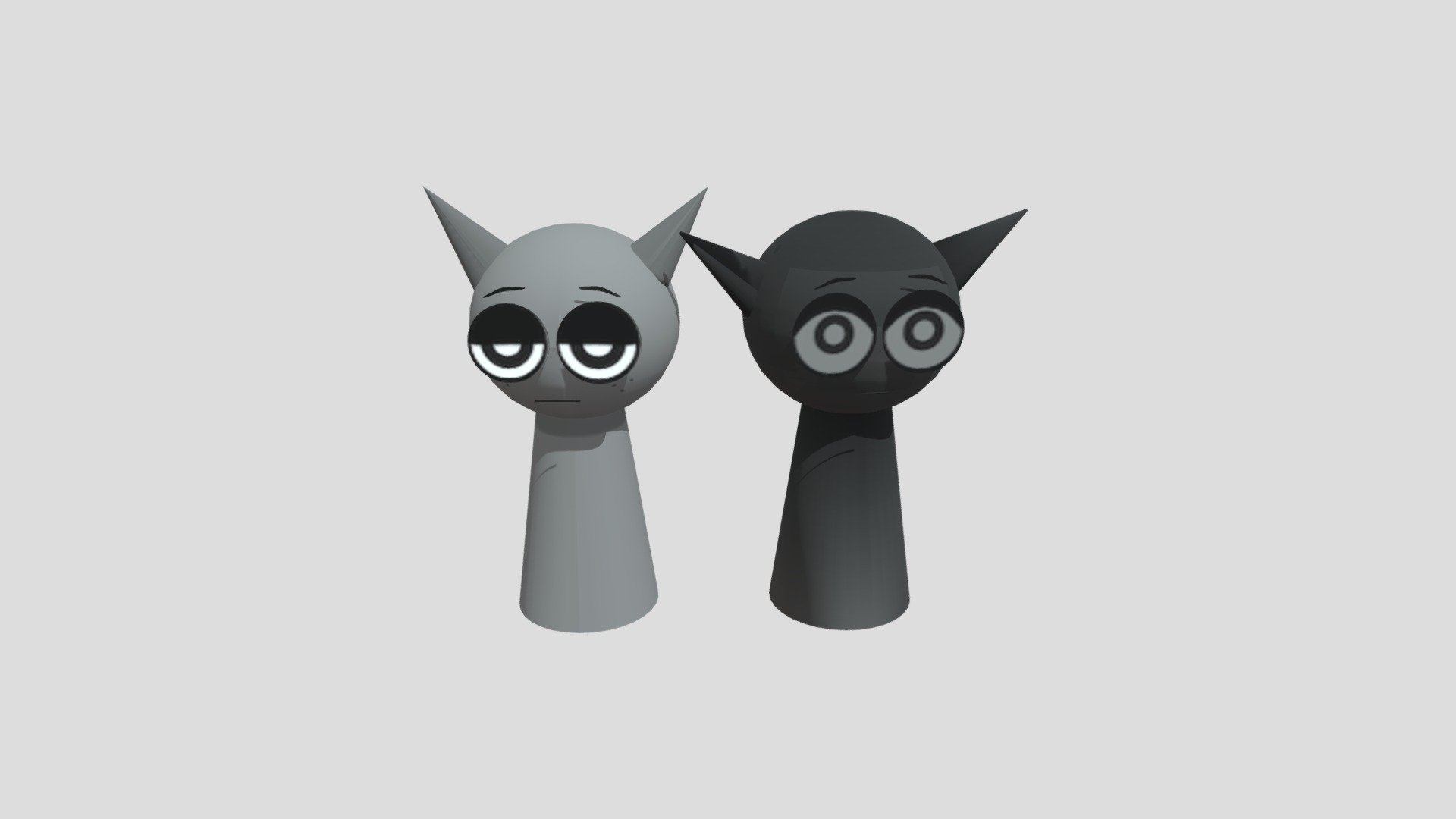 GraySprunki - Download Free 3D model by Mr sosal (@neanon1998) [1b24240 ...