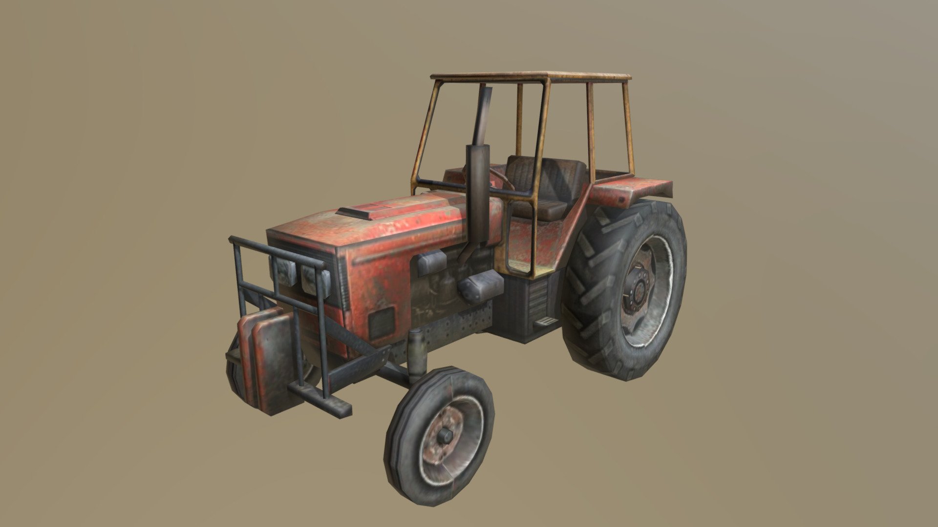 Tractor - Download Free 3D model by selfie 3D scan (@bevadek) [1b258bc ...