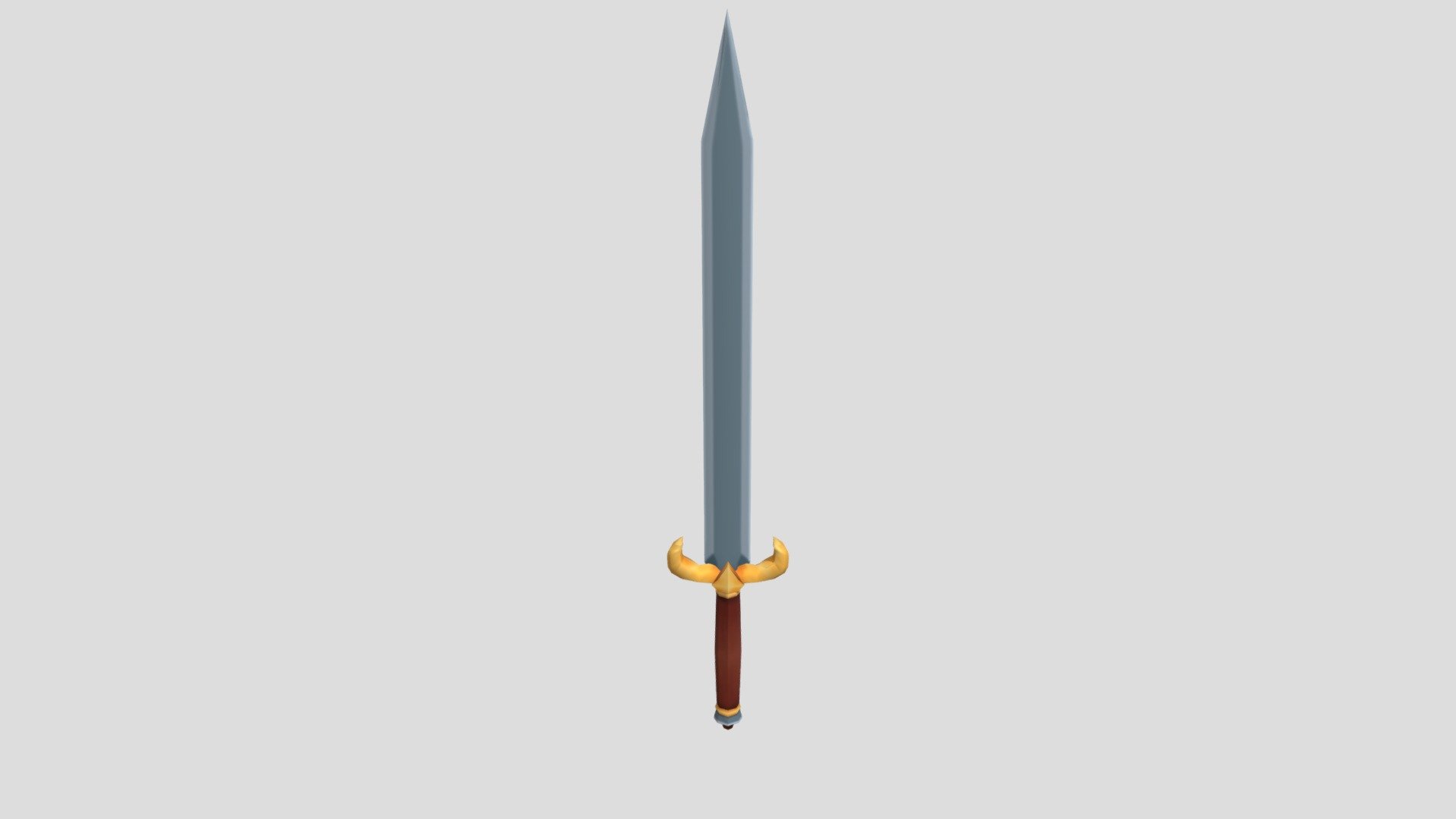lowpoly sword - 3D model by havol [1b26049] - Sketchfab