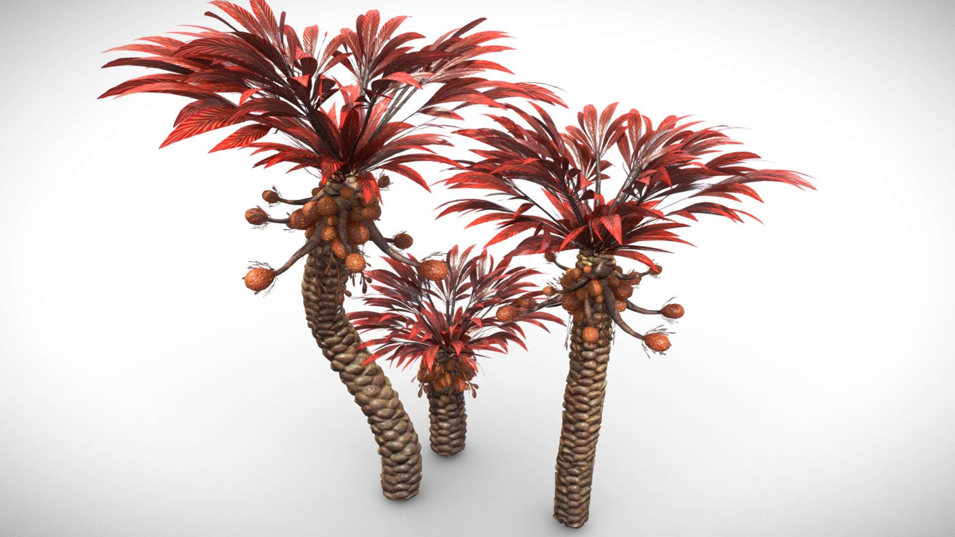 Alien Fantasy Plant - Date Tree - Buy Royalty Free 3D model by Etherion Designs ...