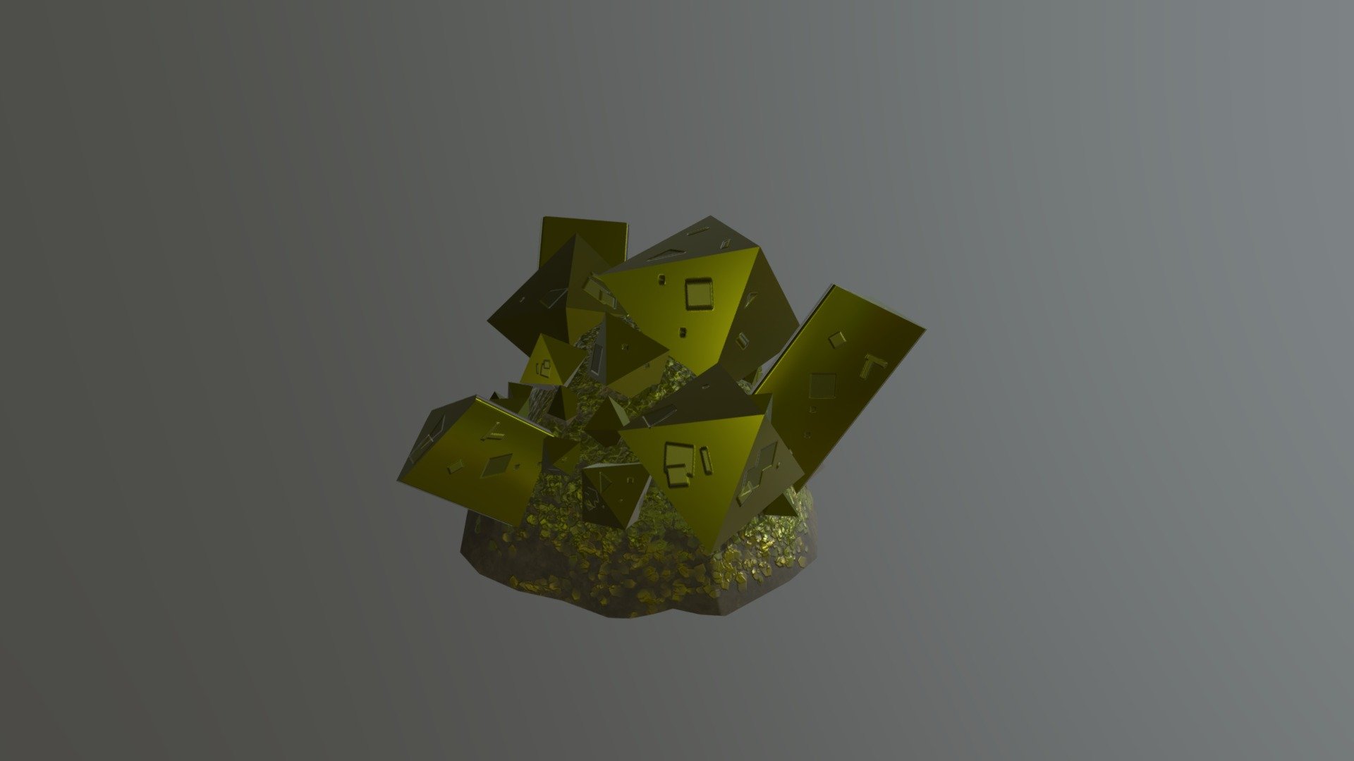 PowerCrystal_Yellow - 3D model by Dconnell3 [1b274bd] - Sketchfab