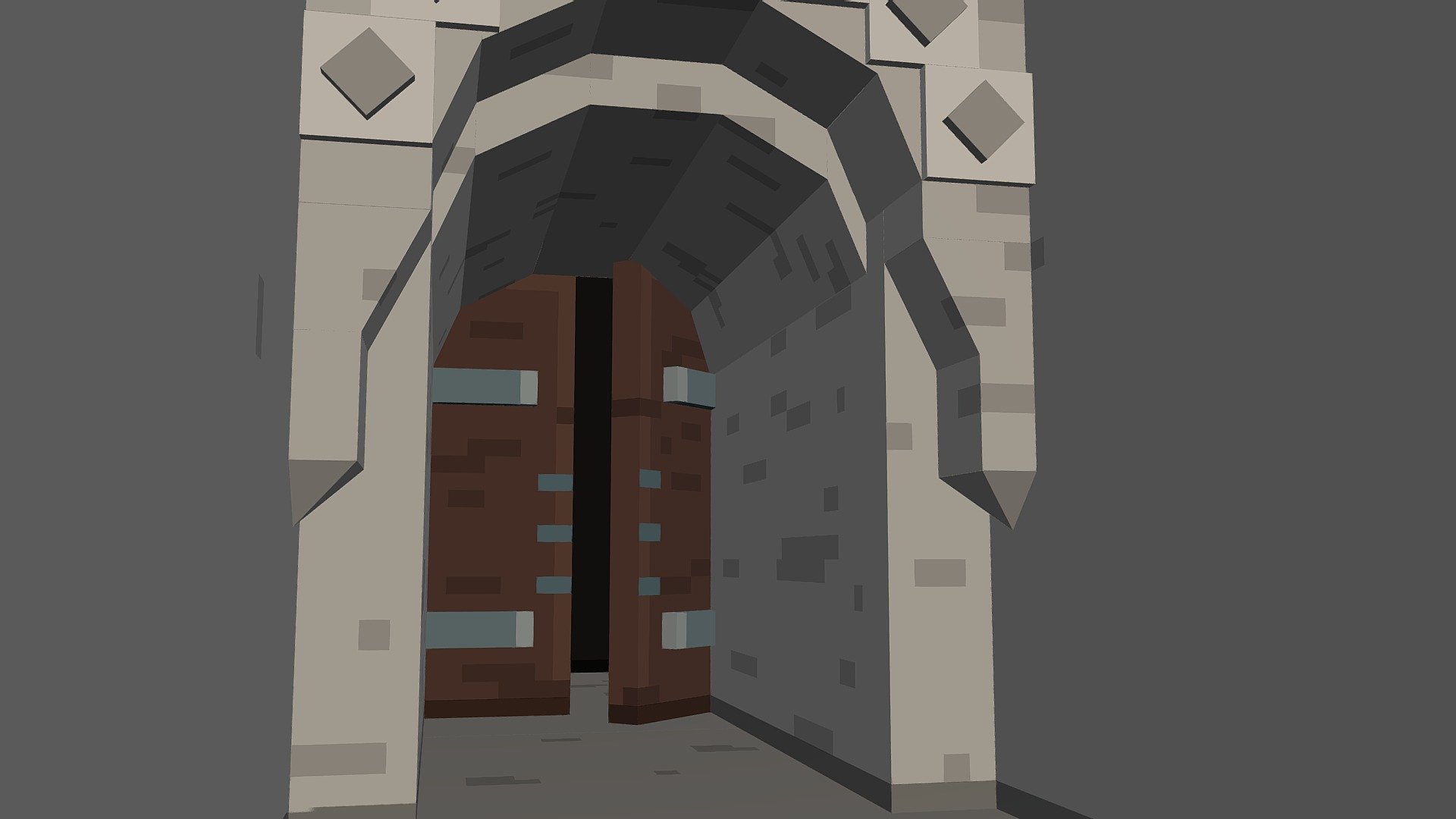 Castle Door - 3D model by erytau [1b2763b] - Sketchfab