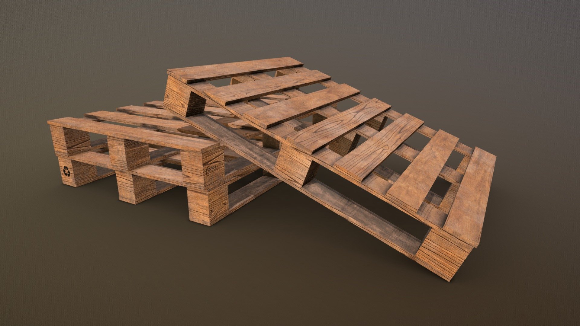 Wooden Pallet - Type GTA V - Download Free 3D model by Max (@Max-7215 ...