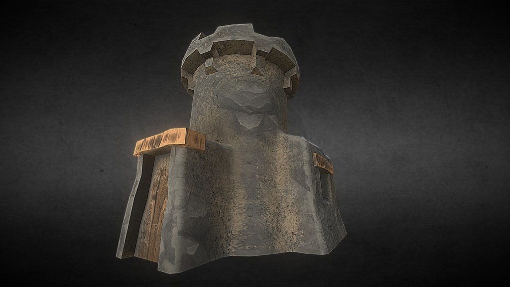 Observation post - 3D model by Pio Vouilloz (@piovouilloz) [1b28dde ...