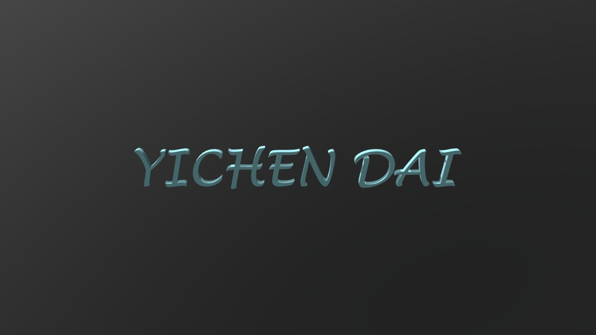 Signature - 3D model by DaiYichen [1b2b08a] - Sketchfab