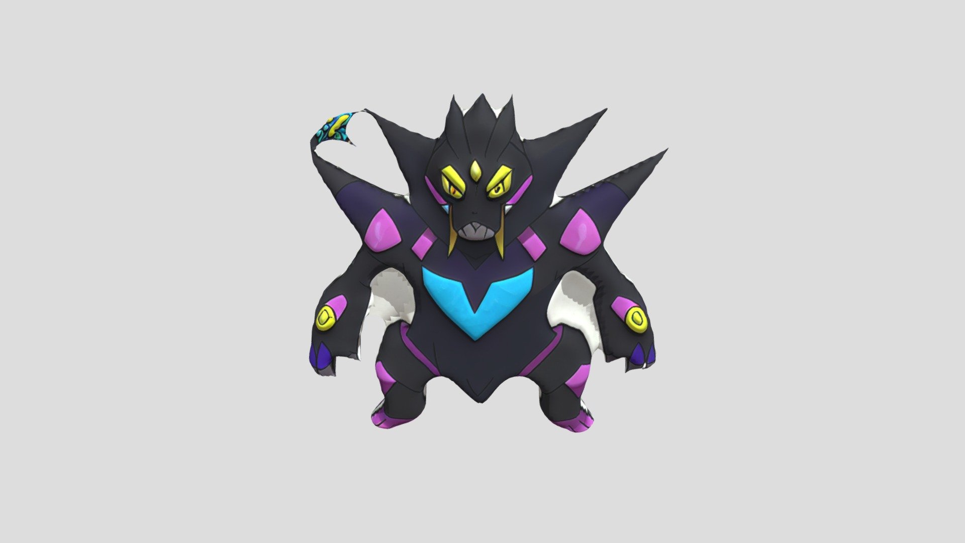 Pokemon Goal 338 - Download Free 3D model by klrxyz [1b2b1b6] - Sketchfab