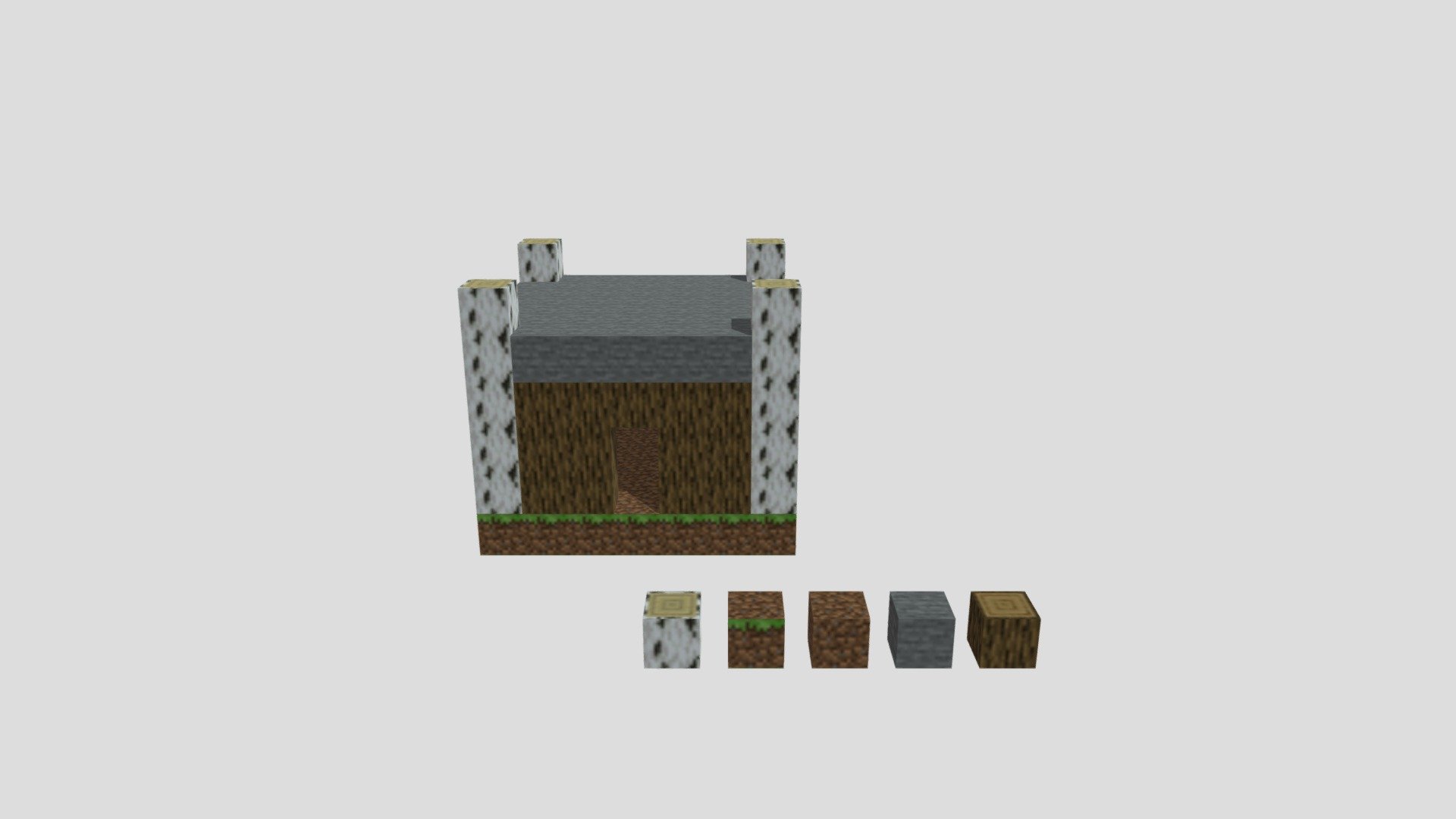 5_MinecraftblocksFinishedDiorama - 3D model by jacob.josefsson [1b2c110 ...
