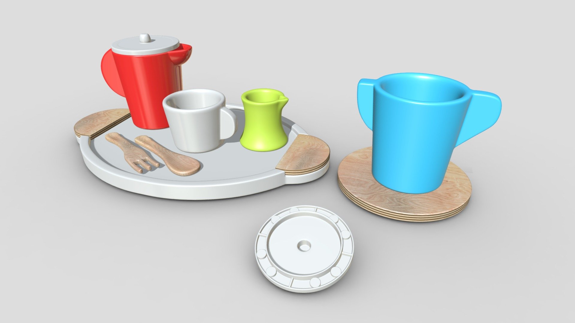 Toys set cups - Buy Royalty Free 3D model by inaddon [1b2c8b4 ...