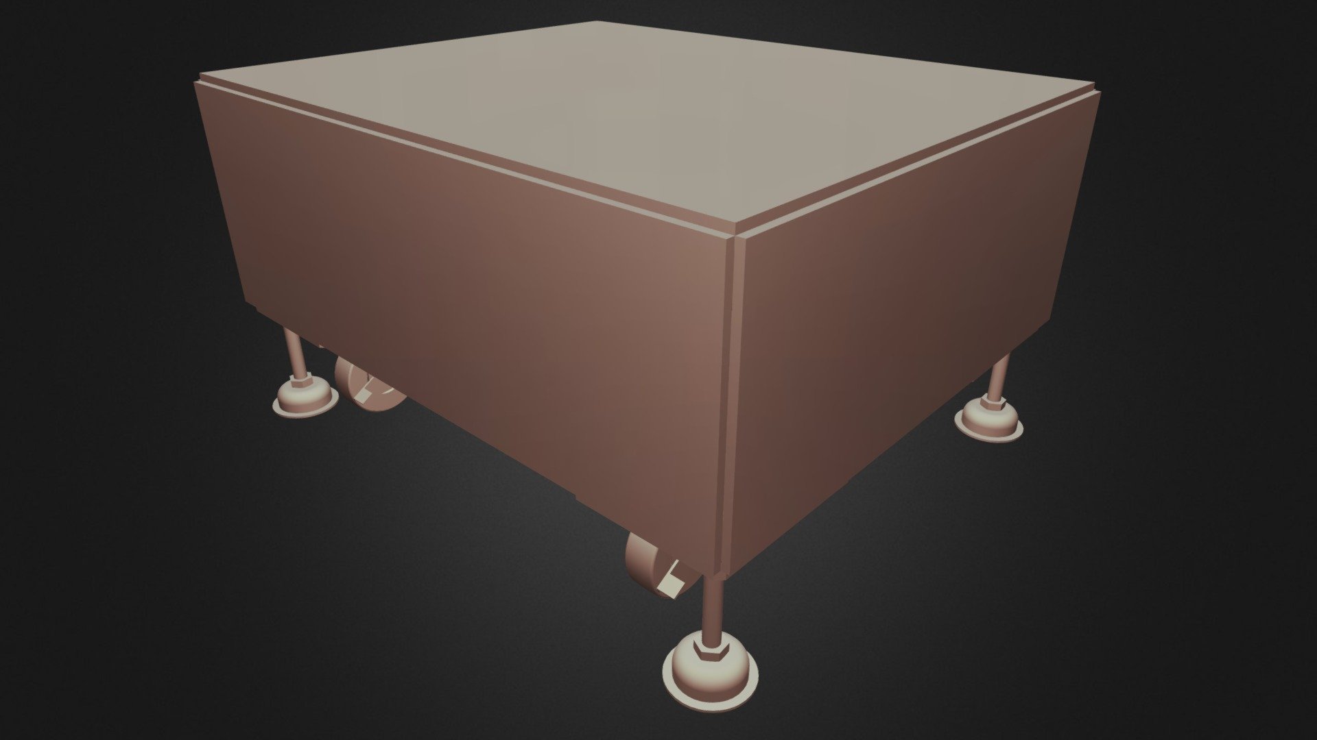 Platform Trolley Base Only - Buy Royalty Free 3D model by MR.AnyCAD ...