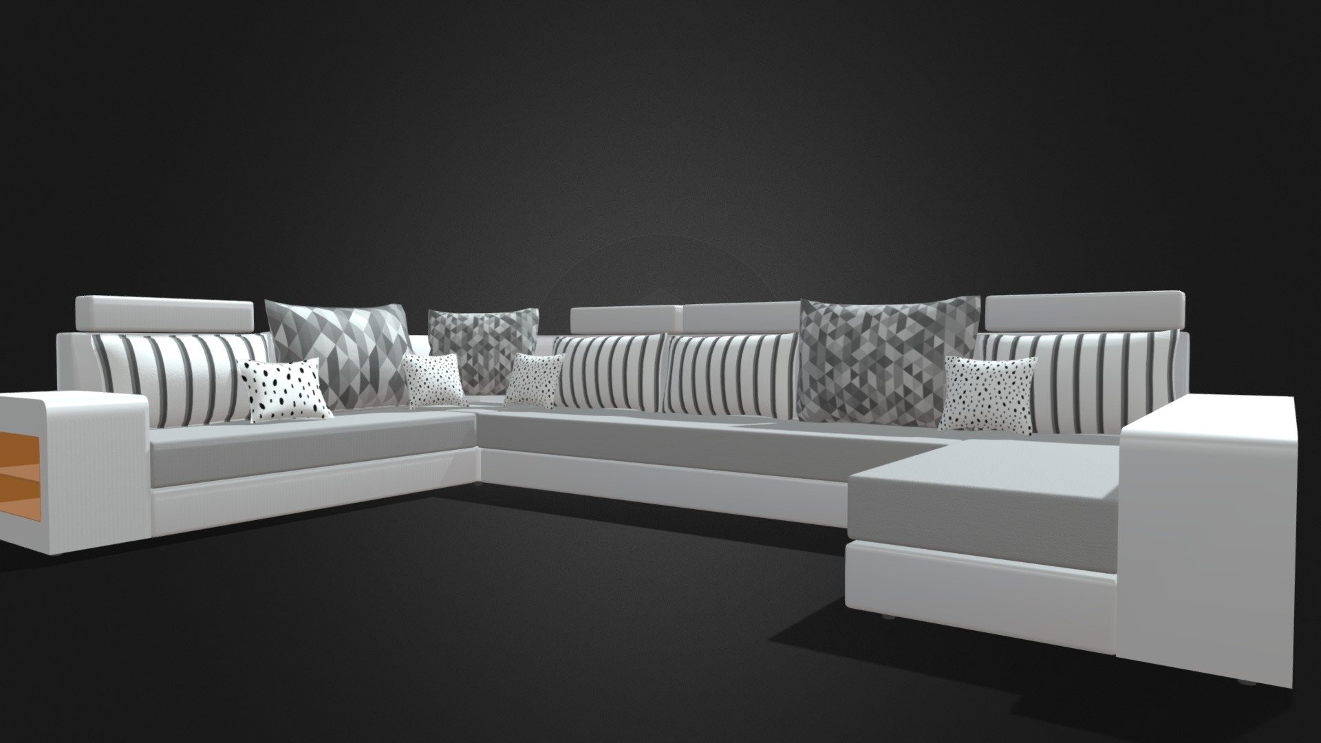 Sofa - 3D model by Vaishnavi Vaidya (@vaishnav6308) [1b2db68] - Sketchfab