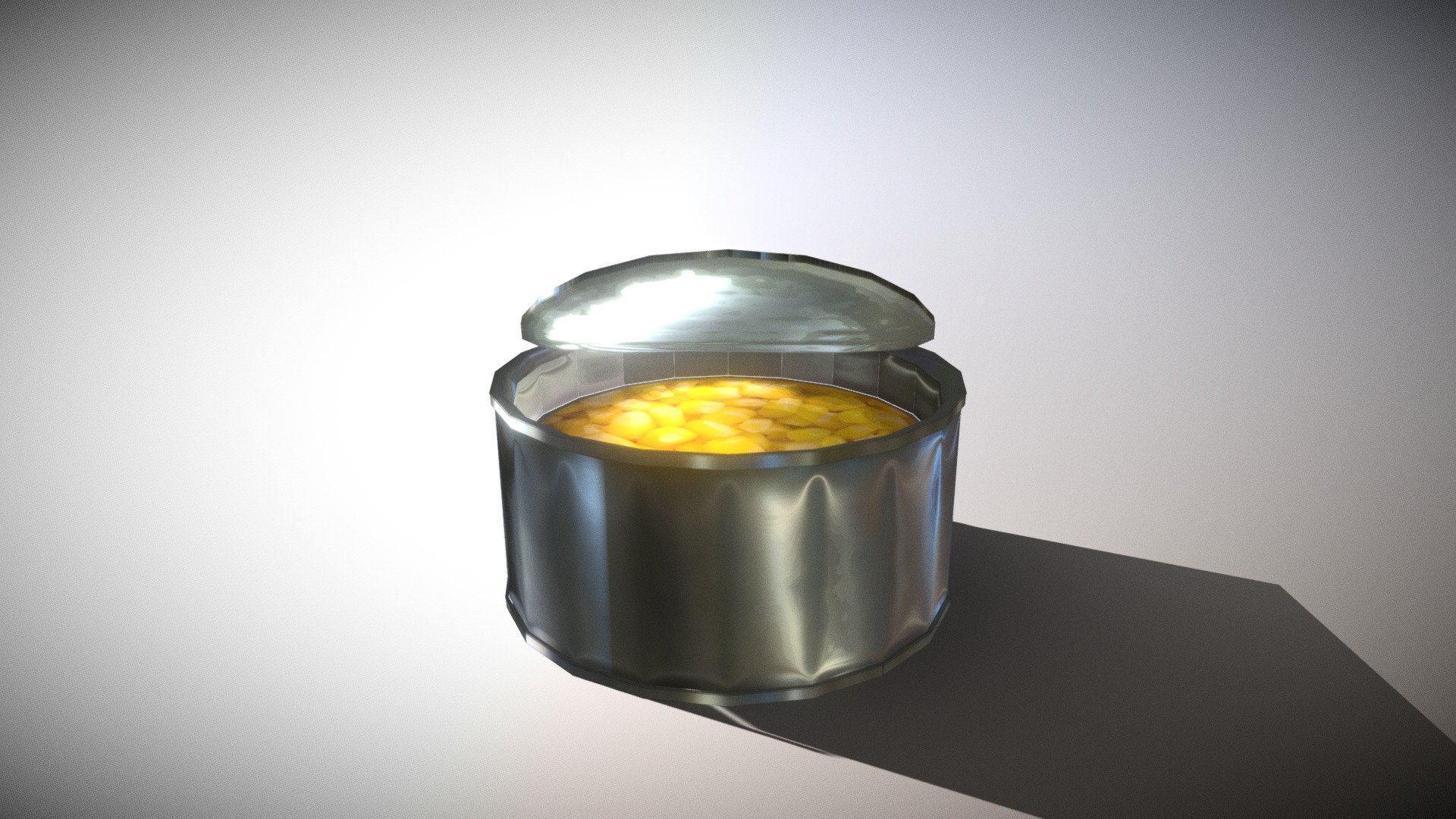 Can of tuna (work with animation) - 3D model by Cengizhan.Boran ...